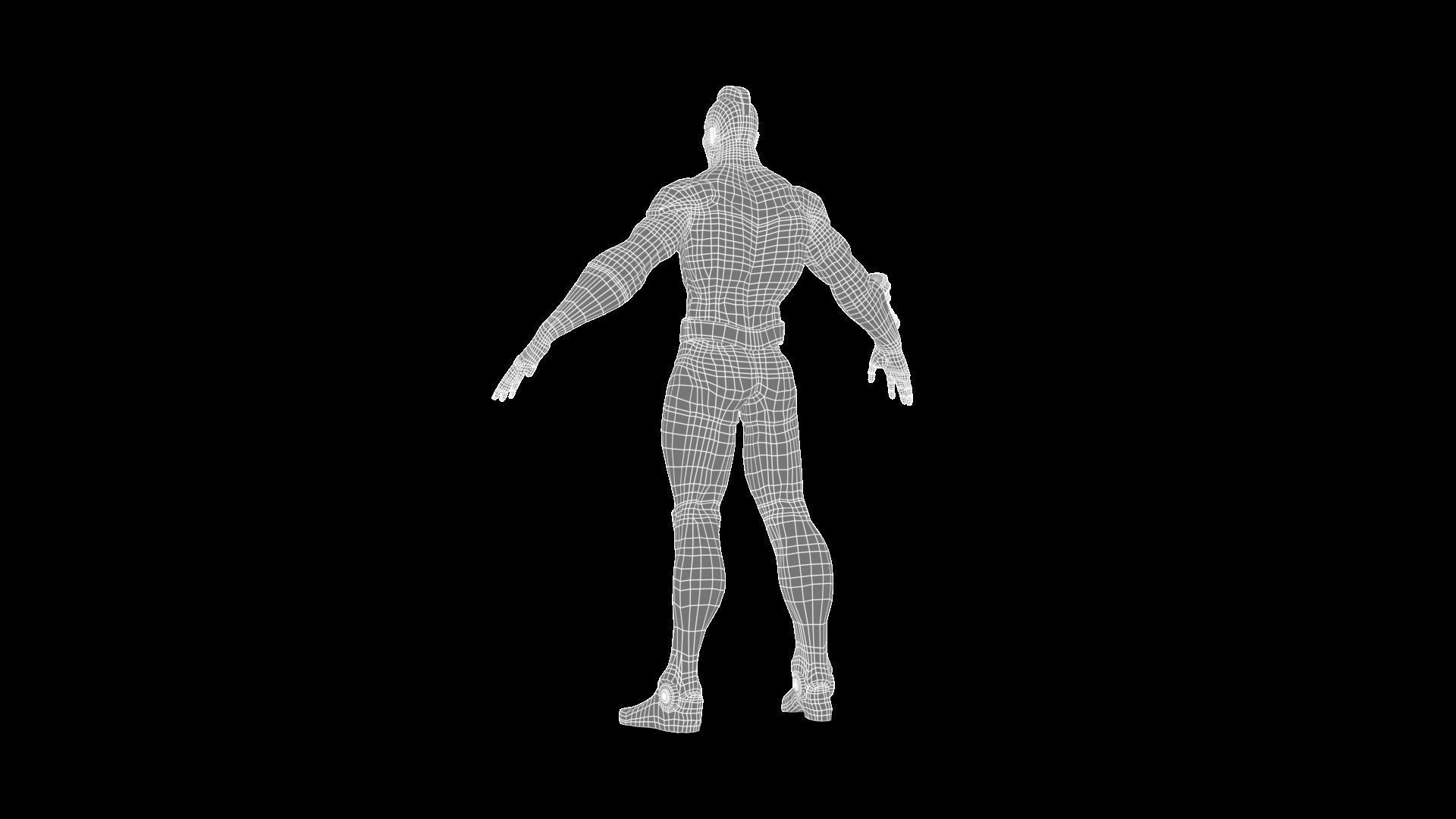 3D model Character - Hero VR / AR / low-poly | CGTrader