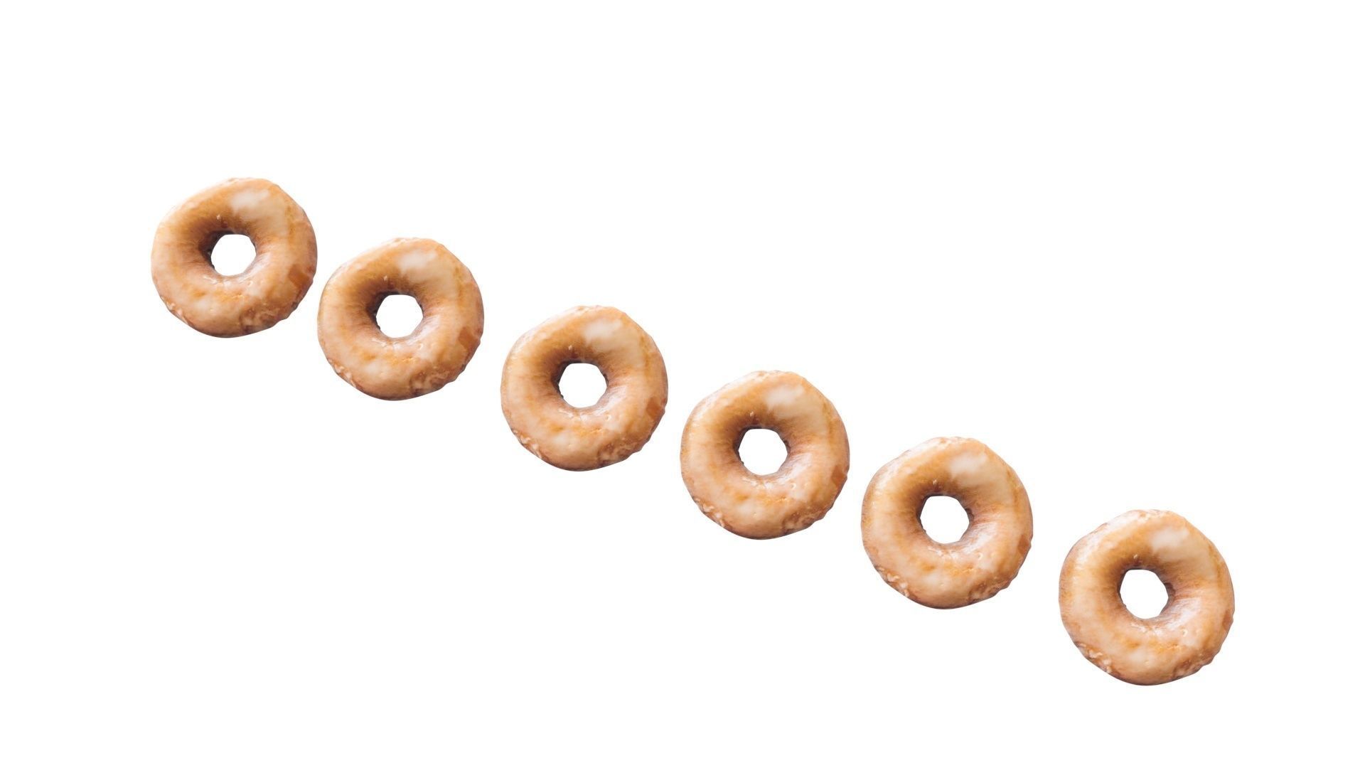 Sports Ball Decorated Donuts 3D model | CGTrader