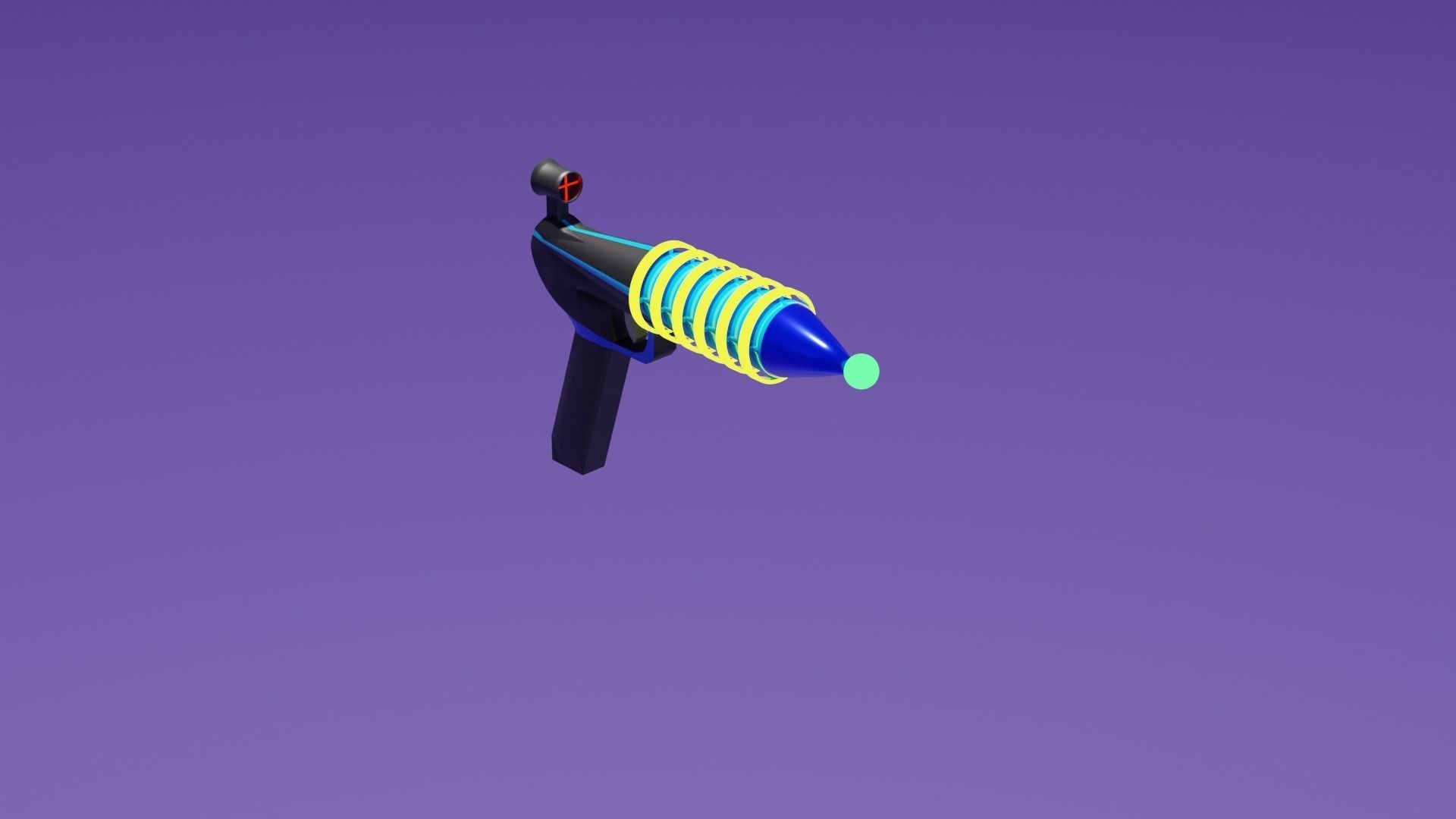 3D model Futuristic Gun Collection VR / AR / low-poly | CGTrader