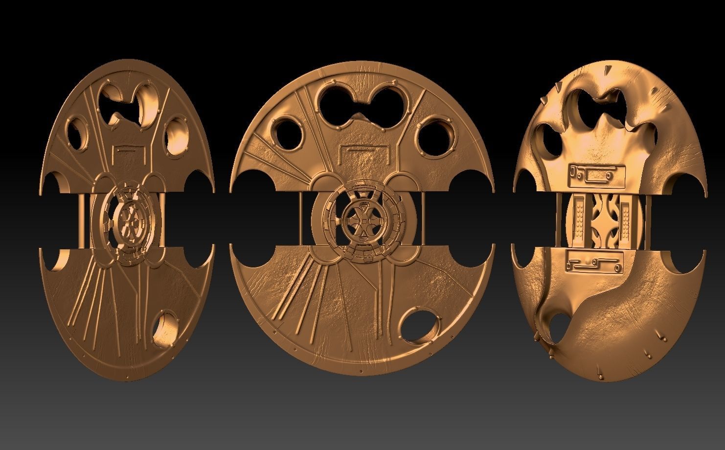 predator 2 city hunter disk blade 3D model 3D printable | CGTrader