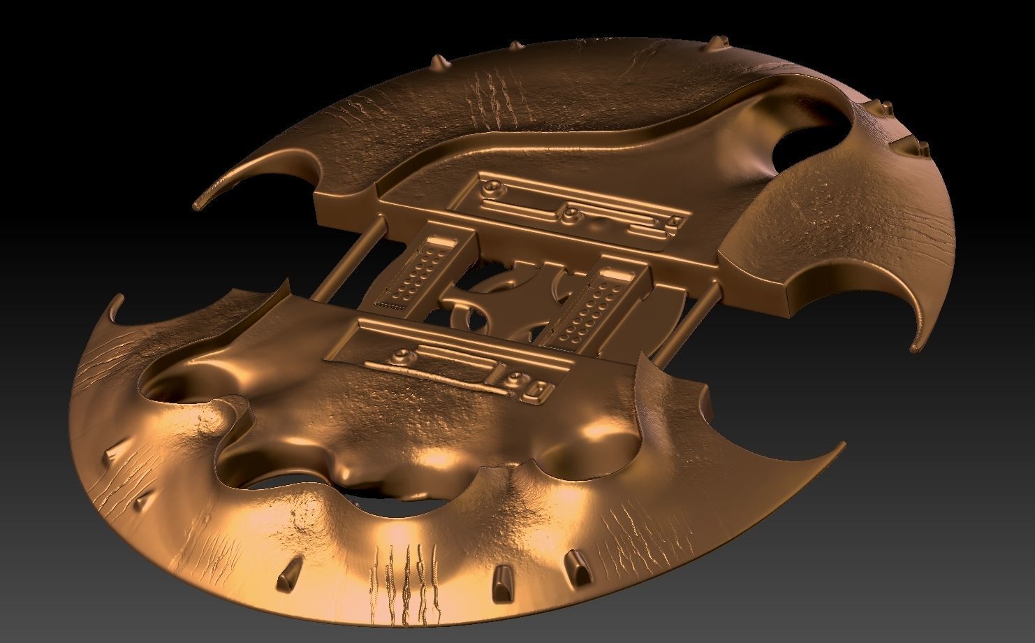 predator 2 city hunter disk blade 3D model 3D printable | CGTrader