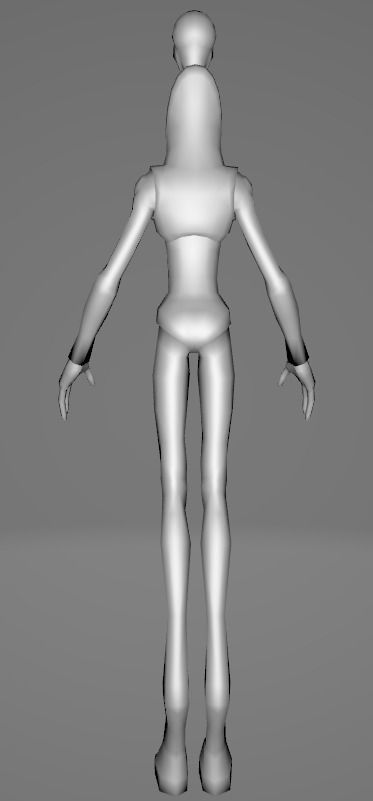 3D model STAR WARS Kaminoan - Low Poly Game - Battlefield - FBX MODEL ...