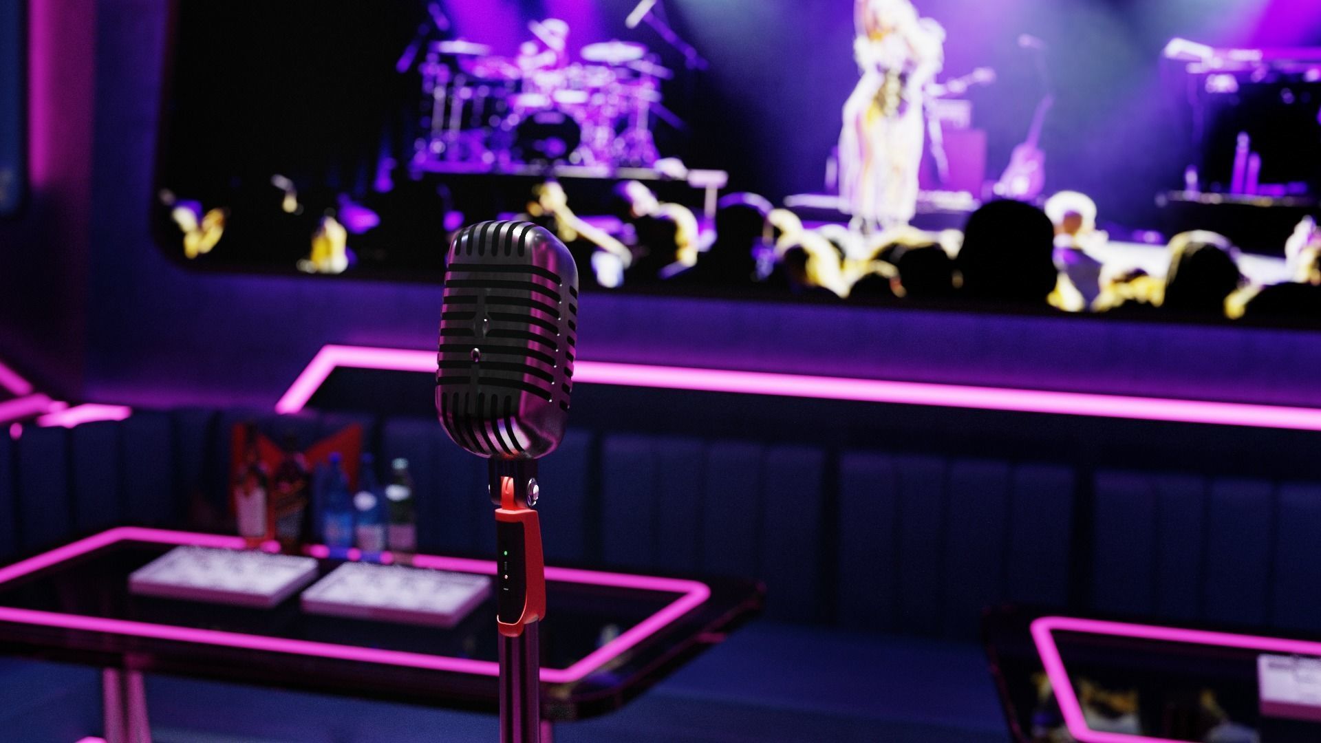 KTV room 3D model | CGTrader