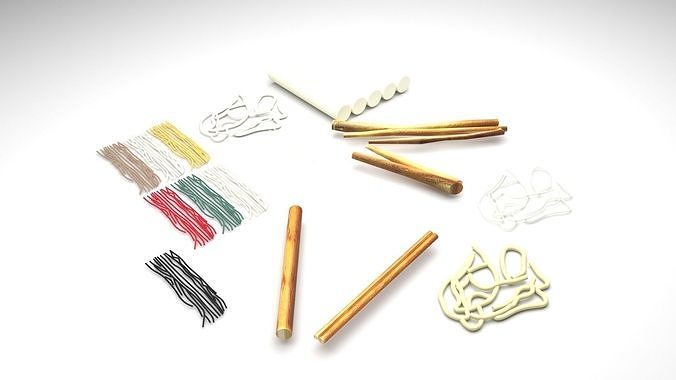 Cheese Wires 3D model | CGTrader