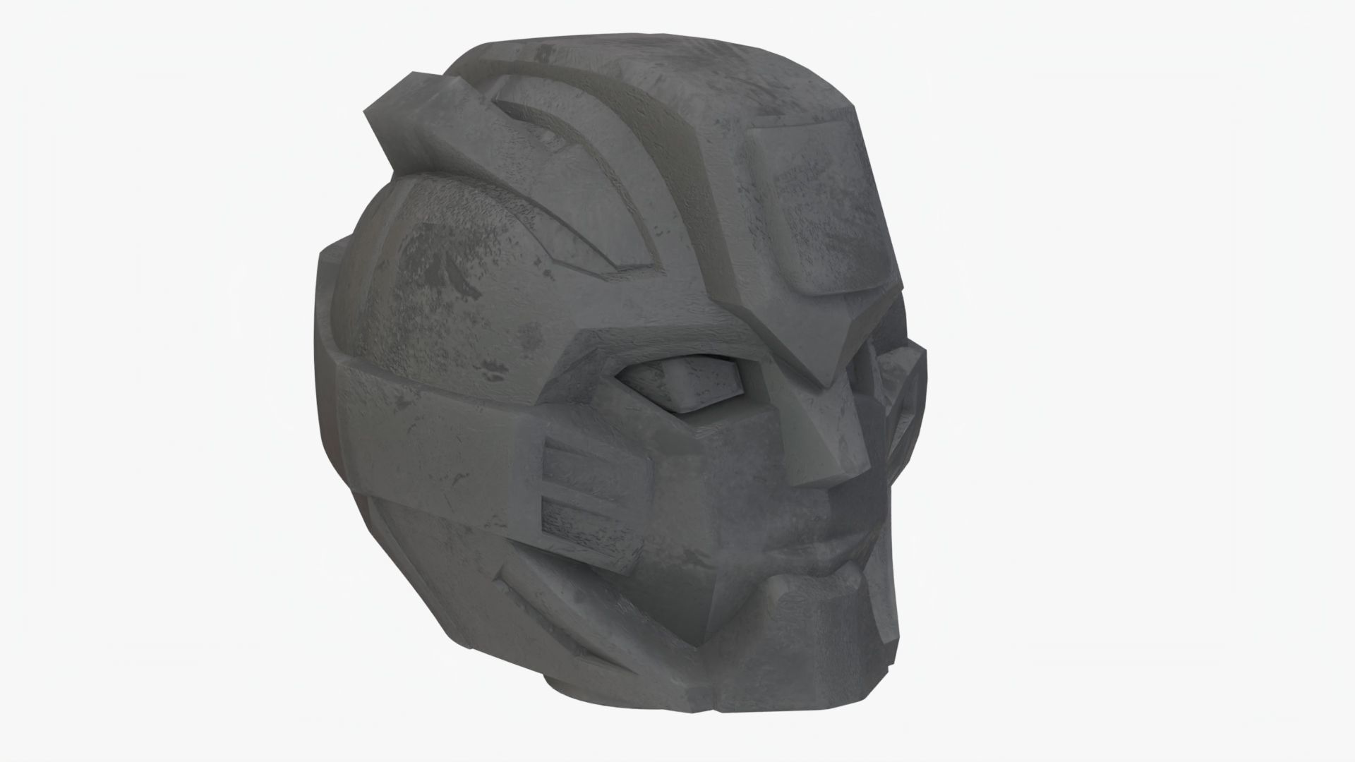 3D model Lego Gundam robot head VR / AR / low-poly | CGTrader