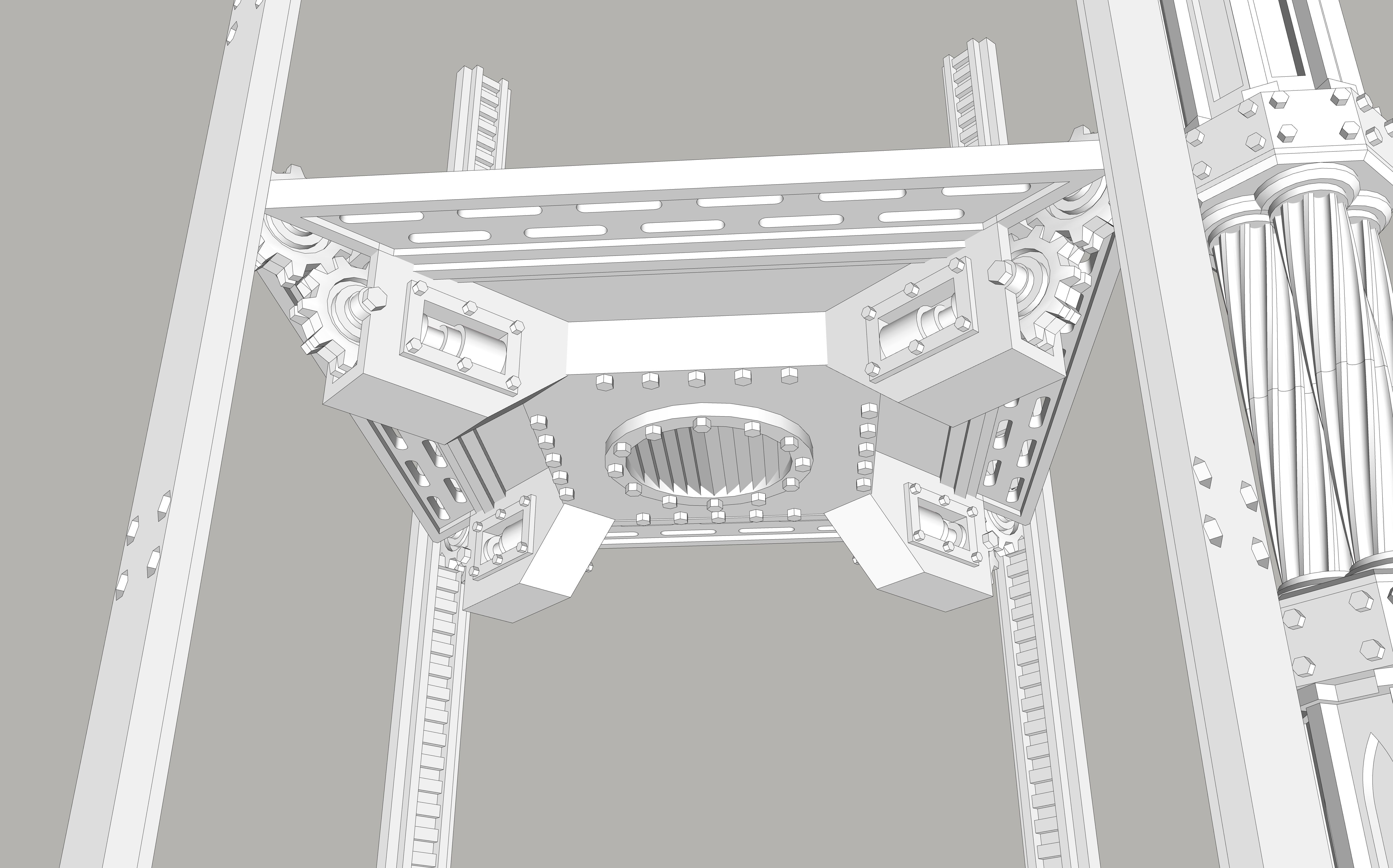 Space Fascist Cathedral City Modular Terrain Kit 3D model 3D printable ...