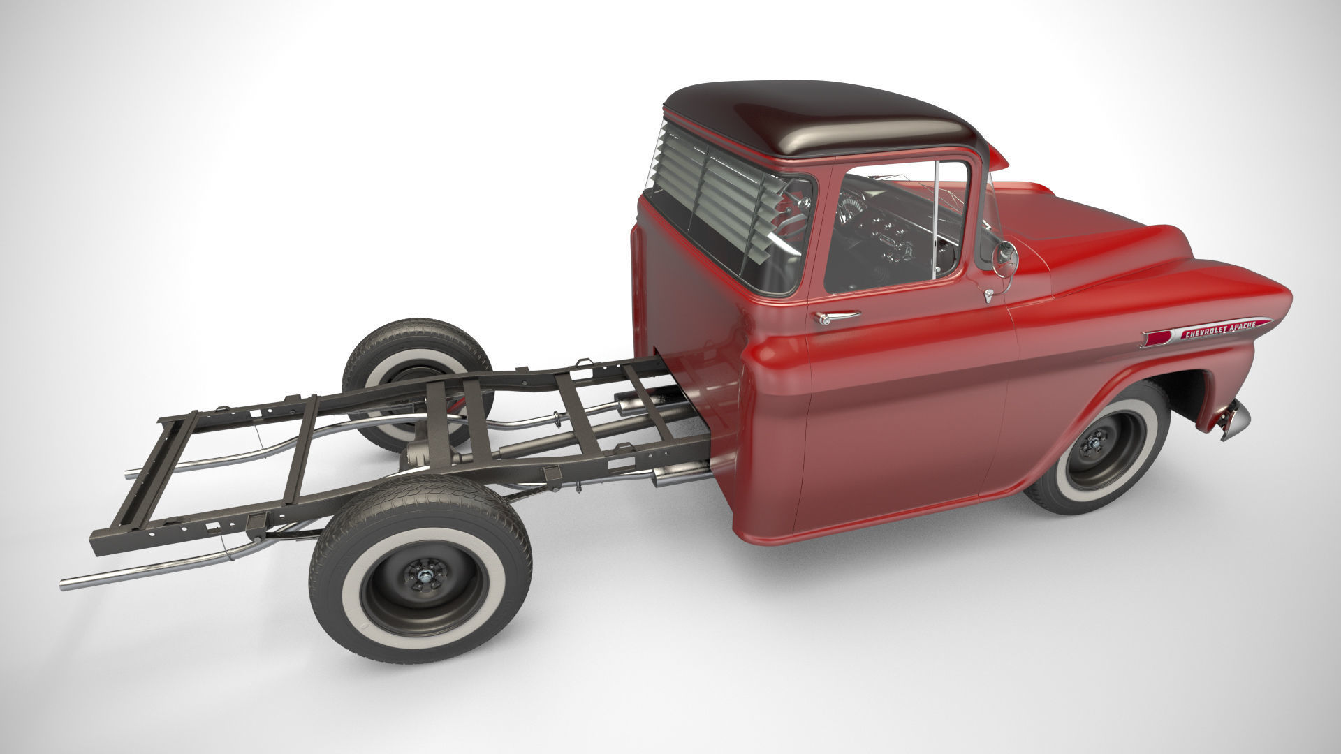 Chevrolet Apache 3D model | CGTrader