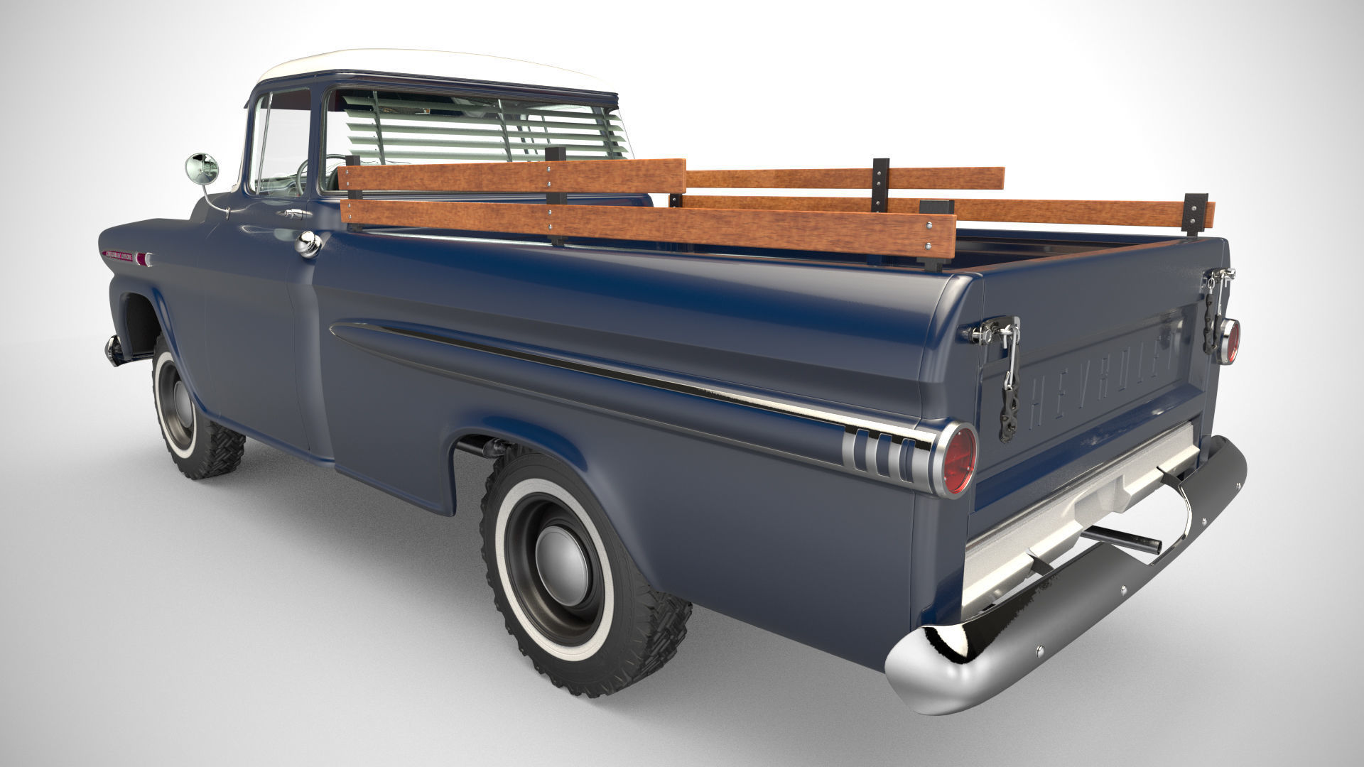 Chevrolet Apache 4x4 3D model | CGTrader
