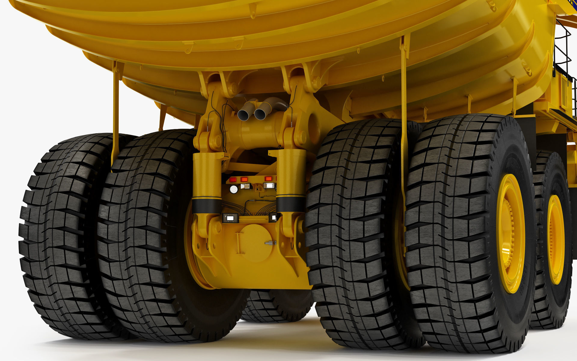 Komatsu 930 E-5 Mining Dump Truck 3D model | CGTrader
