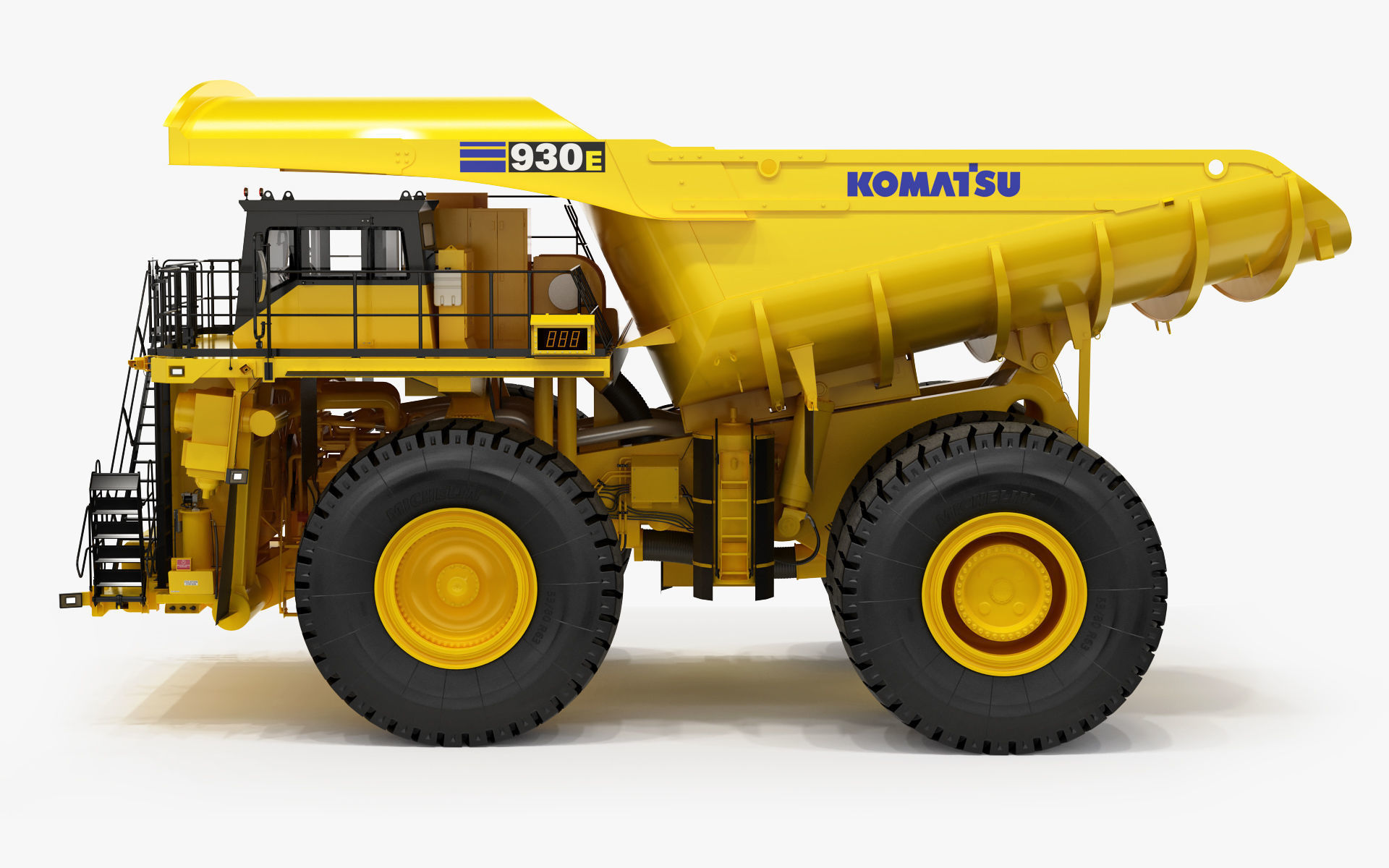 Komatsu 930 E-5 Mining Dump Truck 3D model | CGTrader
