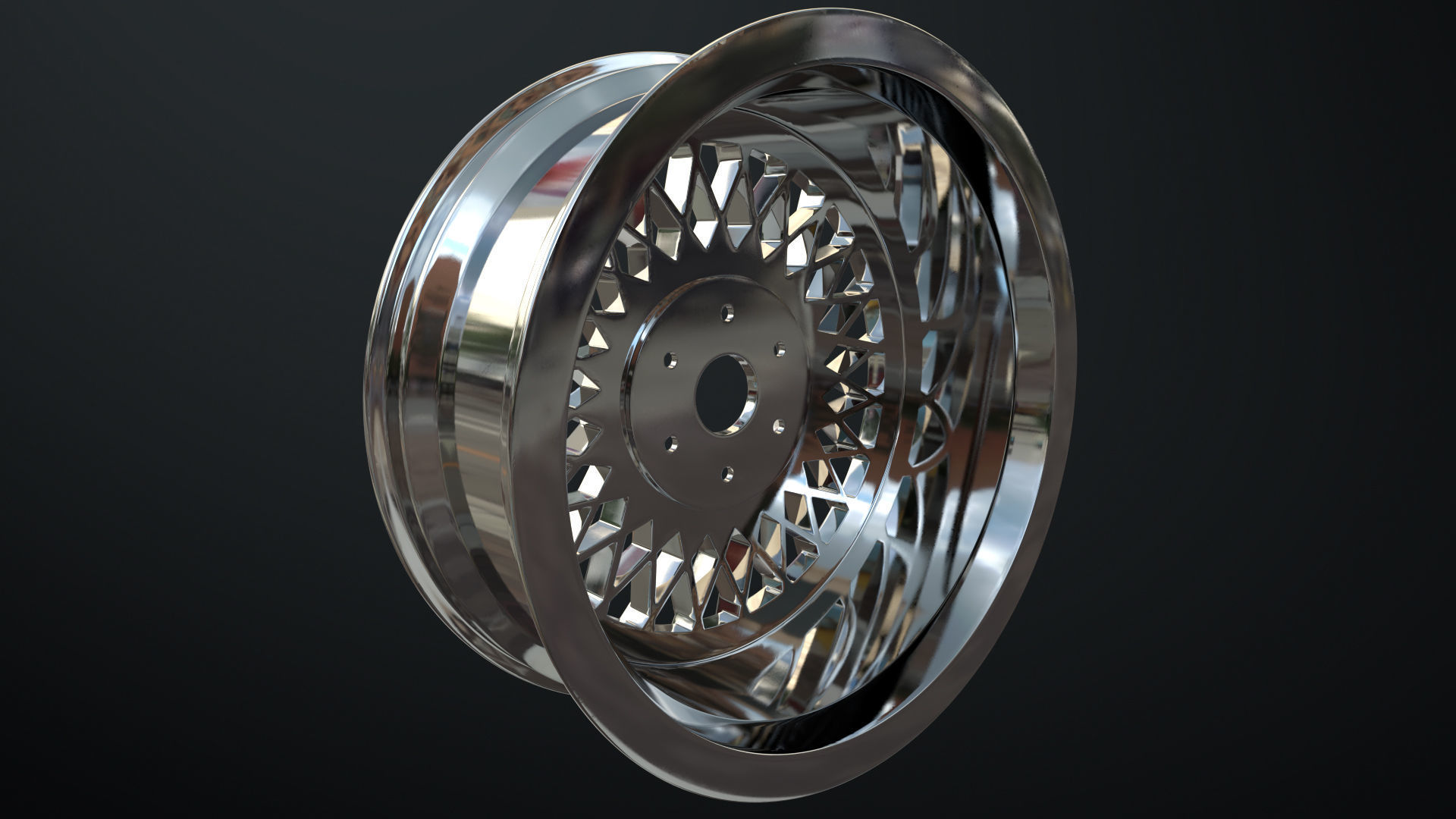 Car Rim 3D model | CGTrader