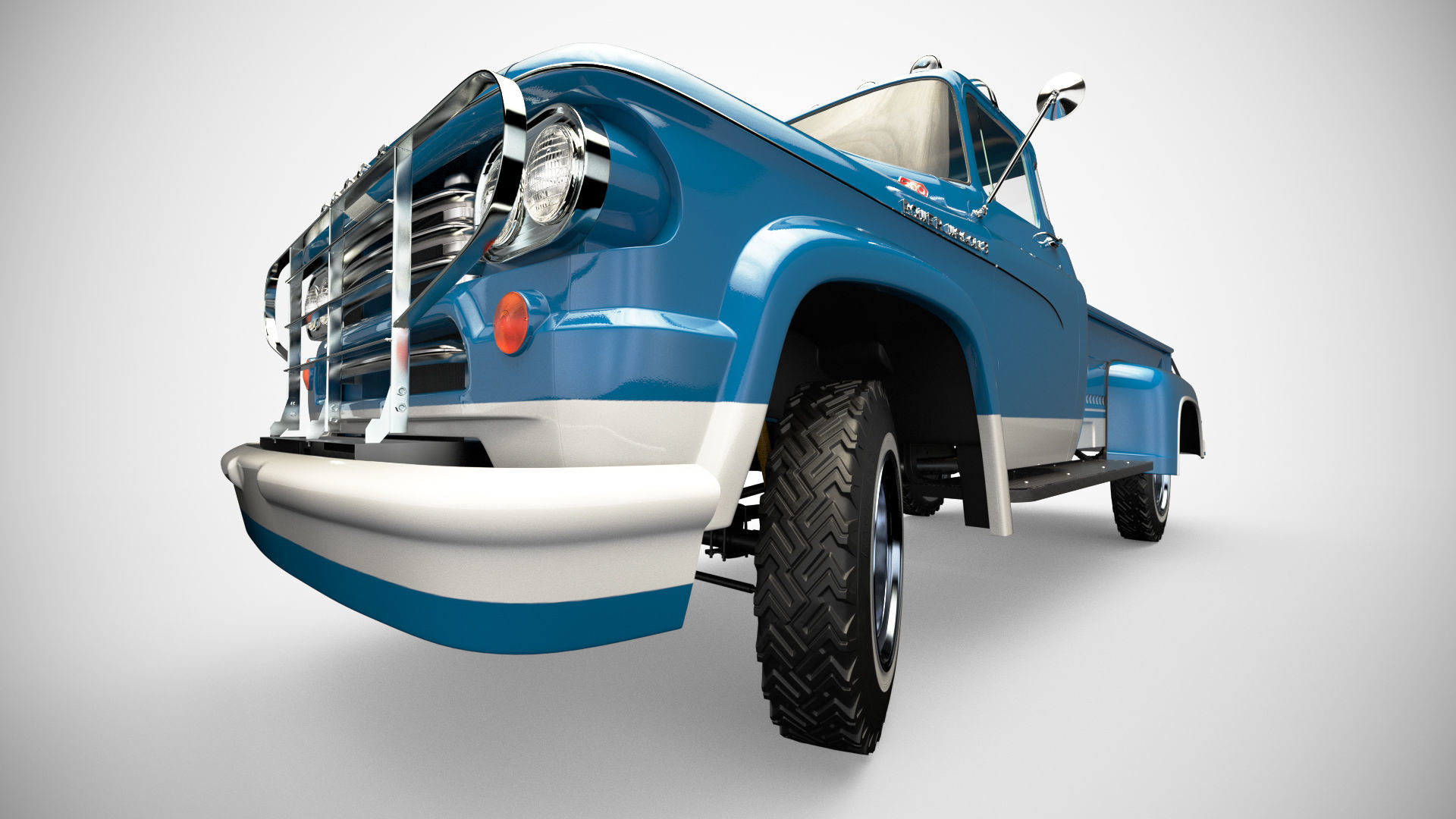Dodge Power Wagon 3D model | CGTrader