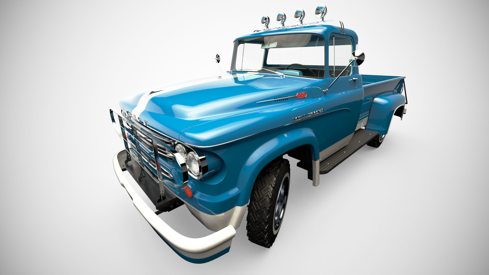 Dodge Power Wagon 3D model | CGTrader
