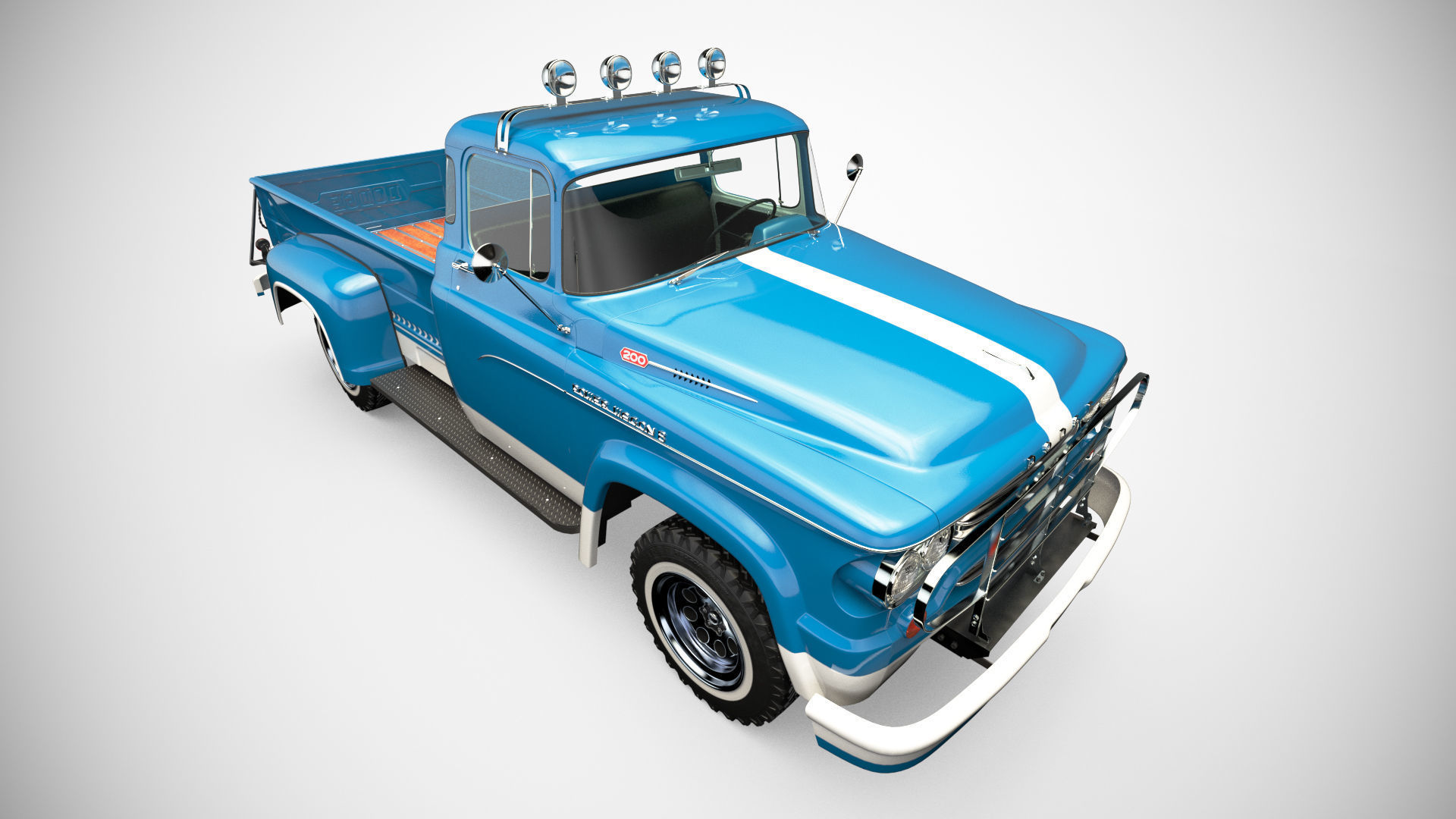 Dodge Power Wagon 3D model | CGTrader