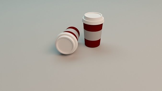 Coffee Paper Cup 3D model | CGTrader