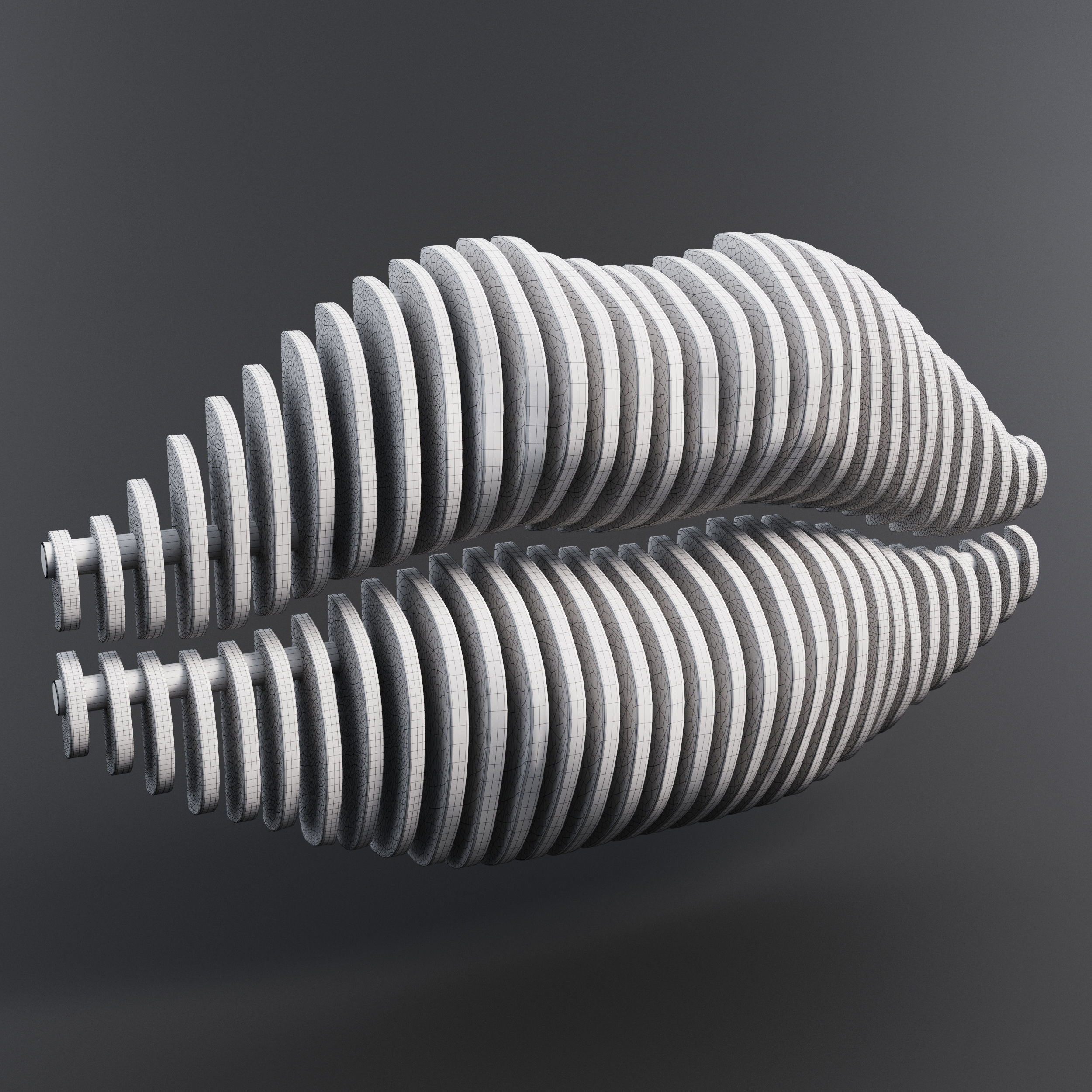 Lips Wall Decor free 3D model | CGTrader