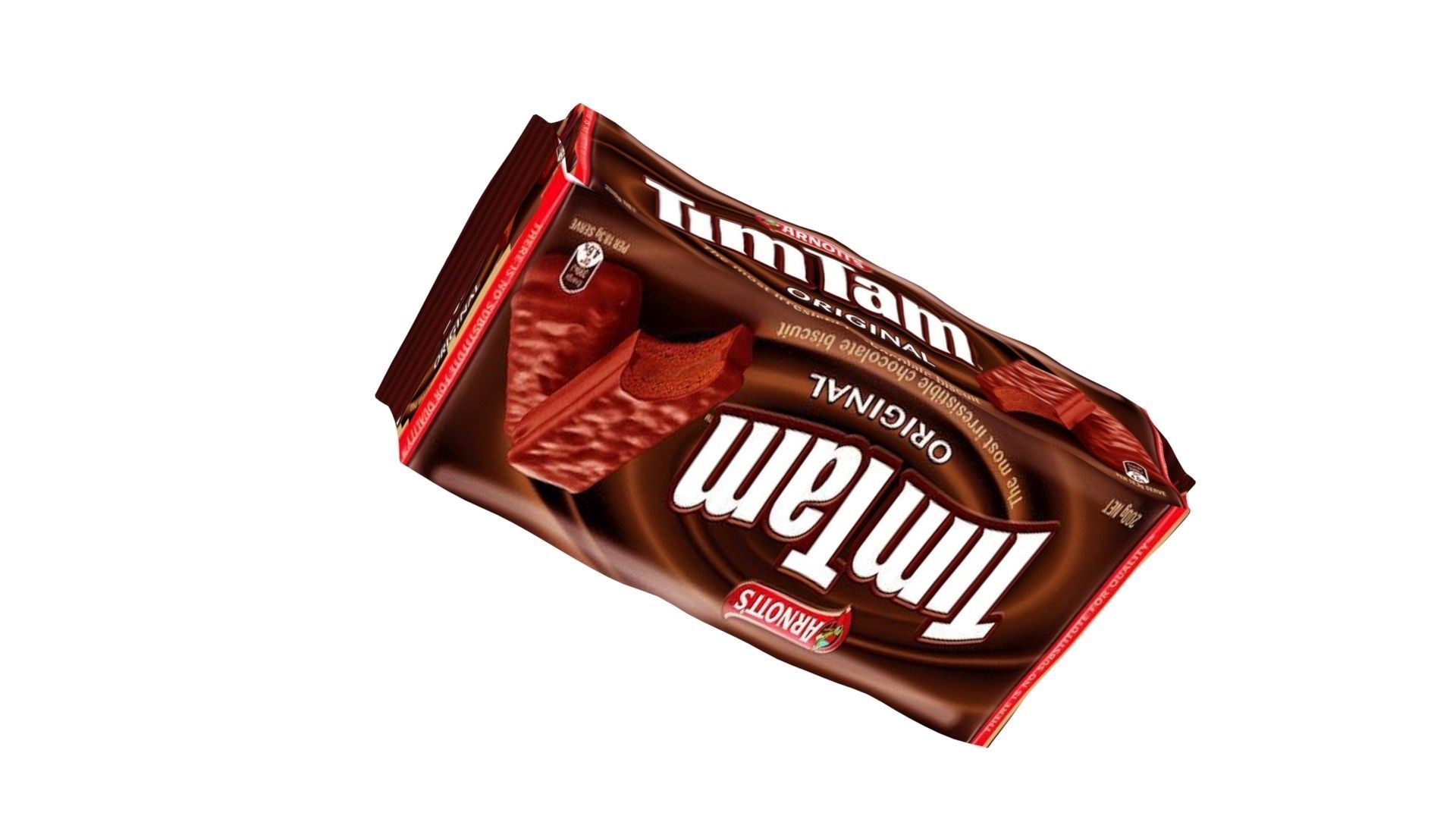 Tim Tam Chocolate 3D model | CGTrader