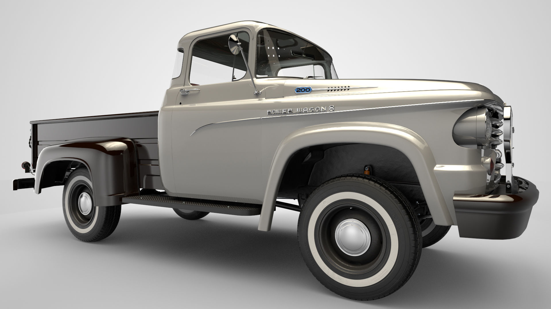 Dodge Power Wagon 3D model | CGTrader