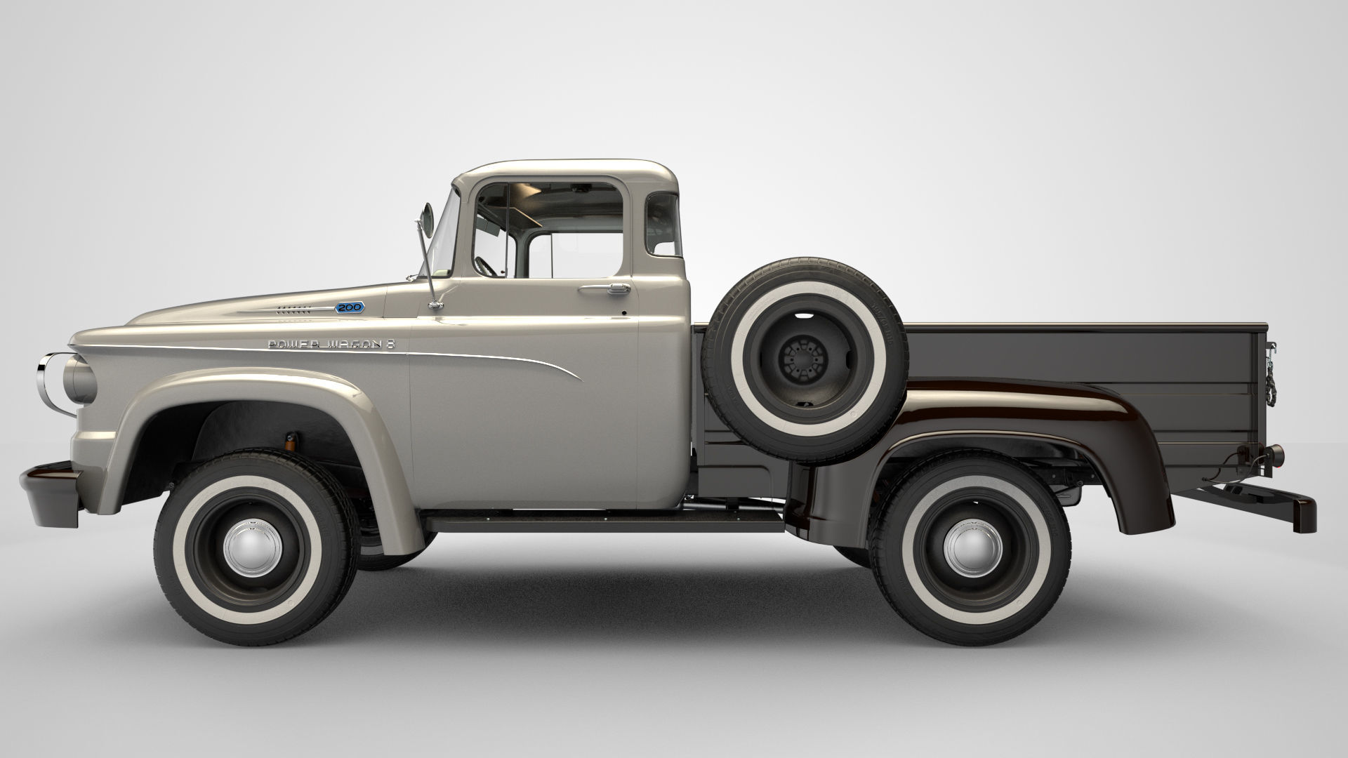 Dodge Power Wagon 3D model | CGTrader