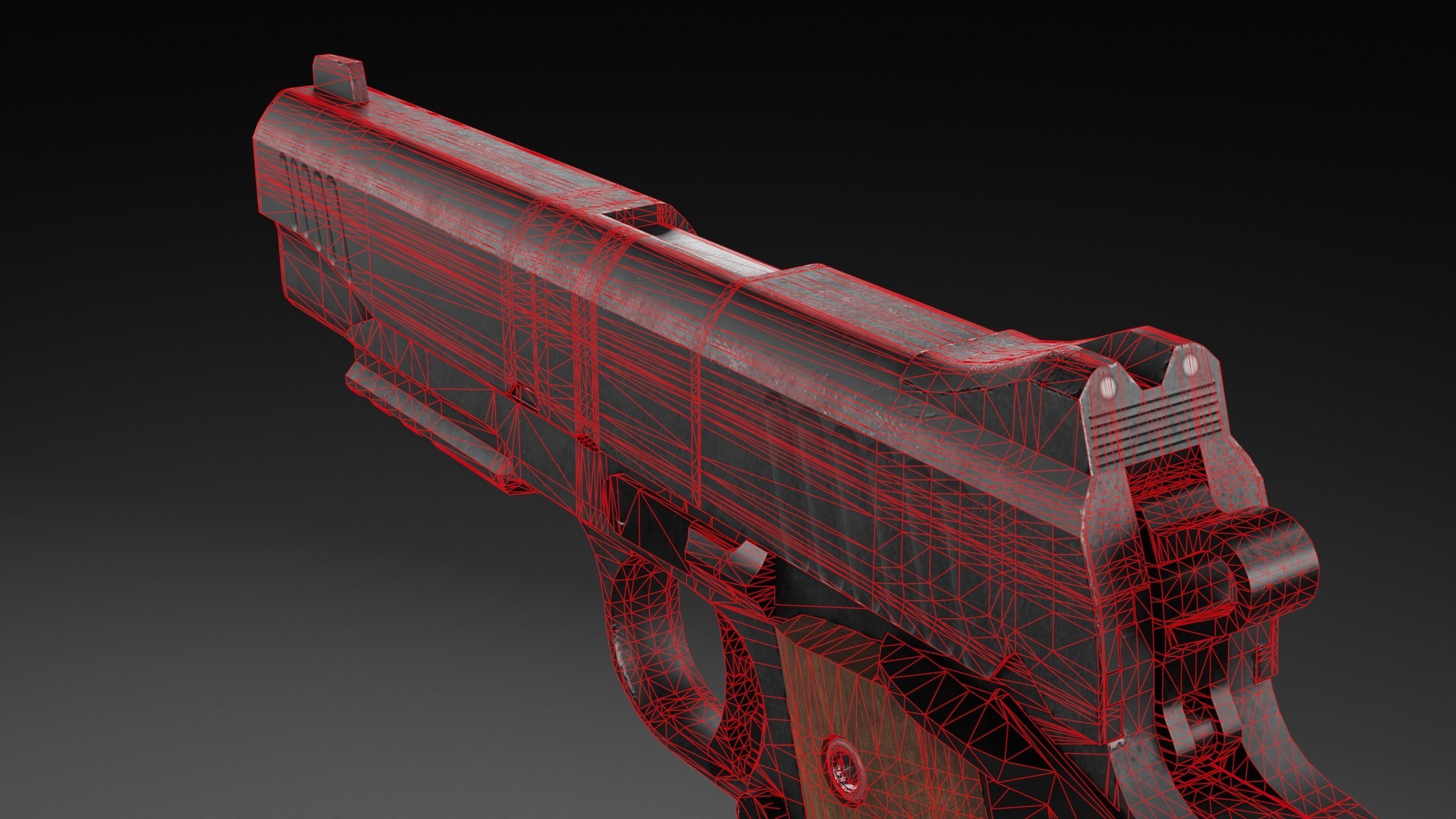 3D model M1911 VR / AR / low-poly | CGTrader