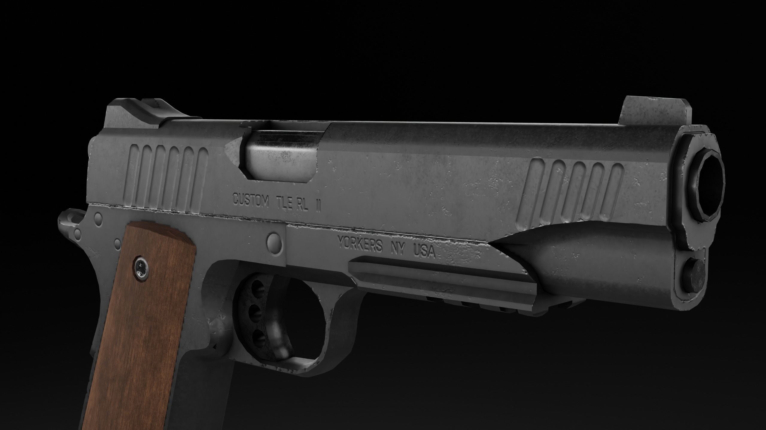 3D model M1911 VR / AR / low-poly | CGTrader