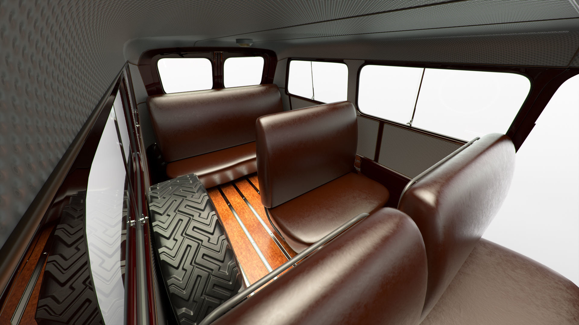 Dodge Town Wagon 4x4 3D model | CGTrader