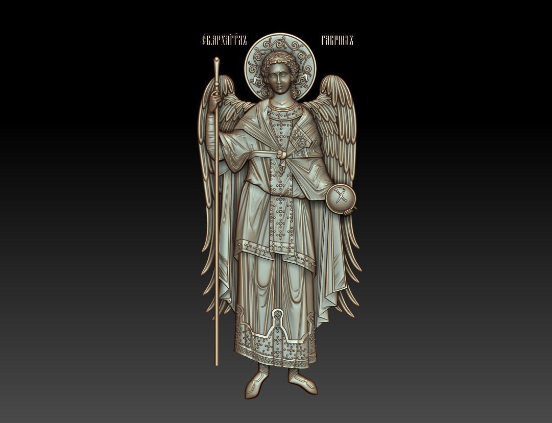 Archangel Gabriel 3D model | CGTrader