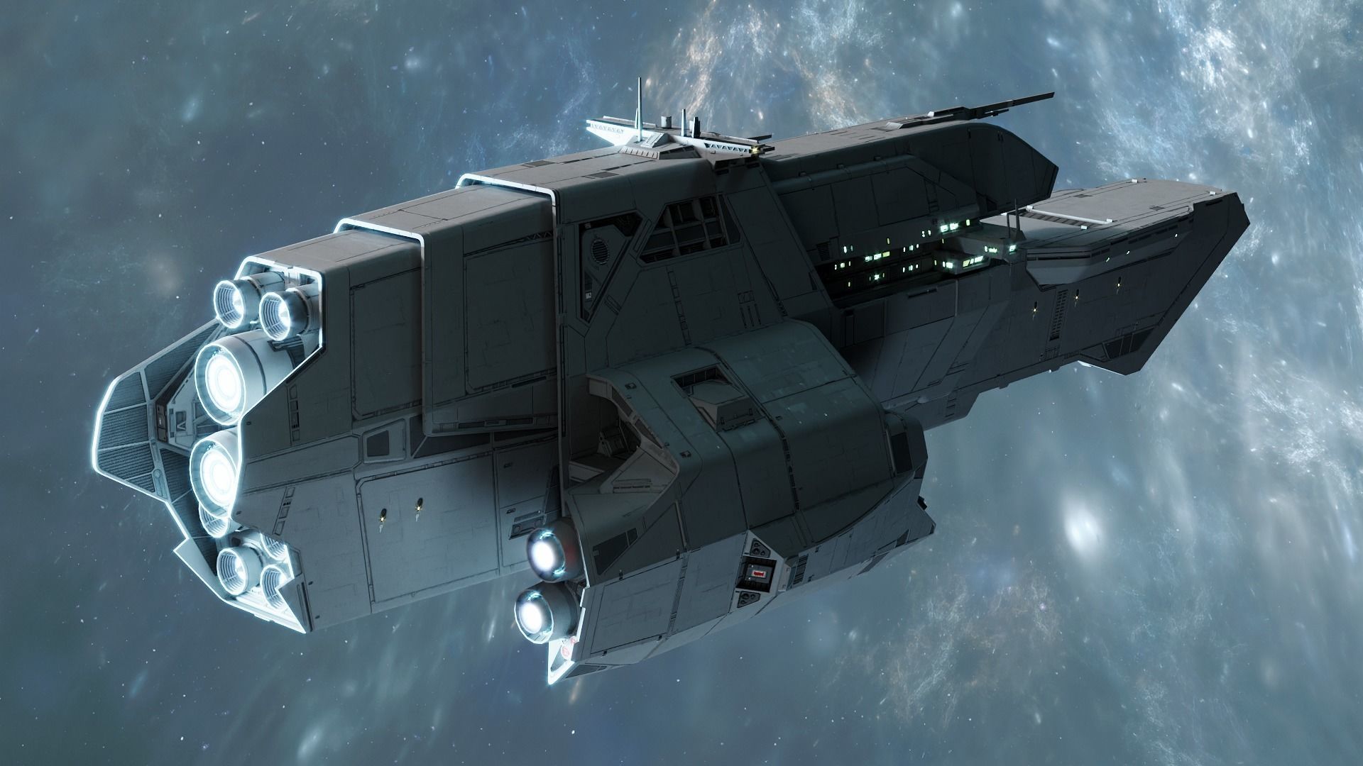 3D model Space Navy Heavy Destroyer VR / AR / low-poly | CGTrader