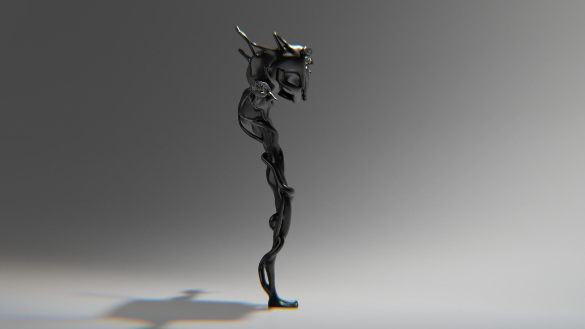 Entity 2 humanoid robot 3D model rigged | CGTrader