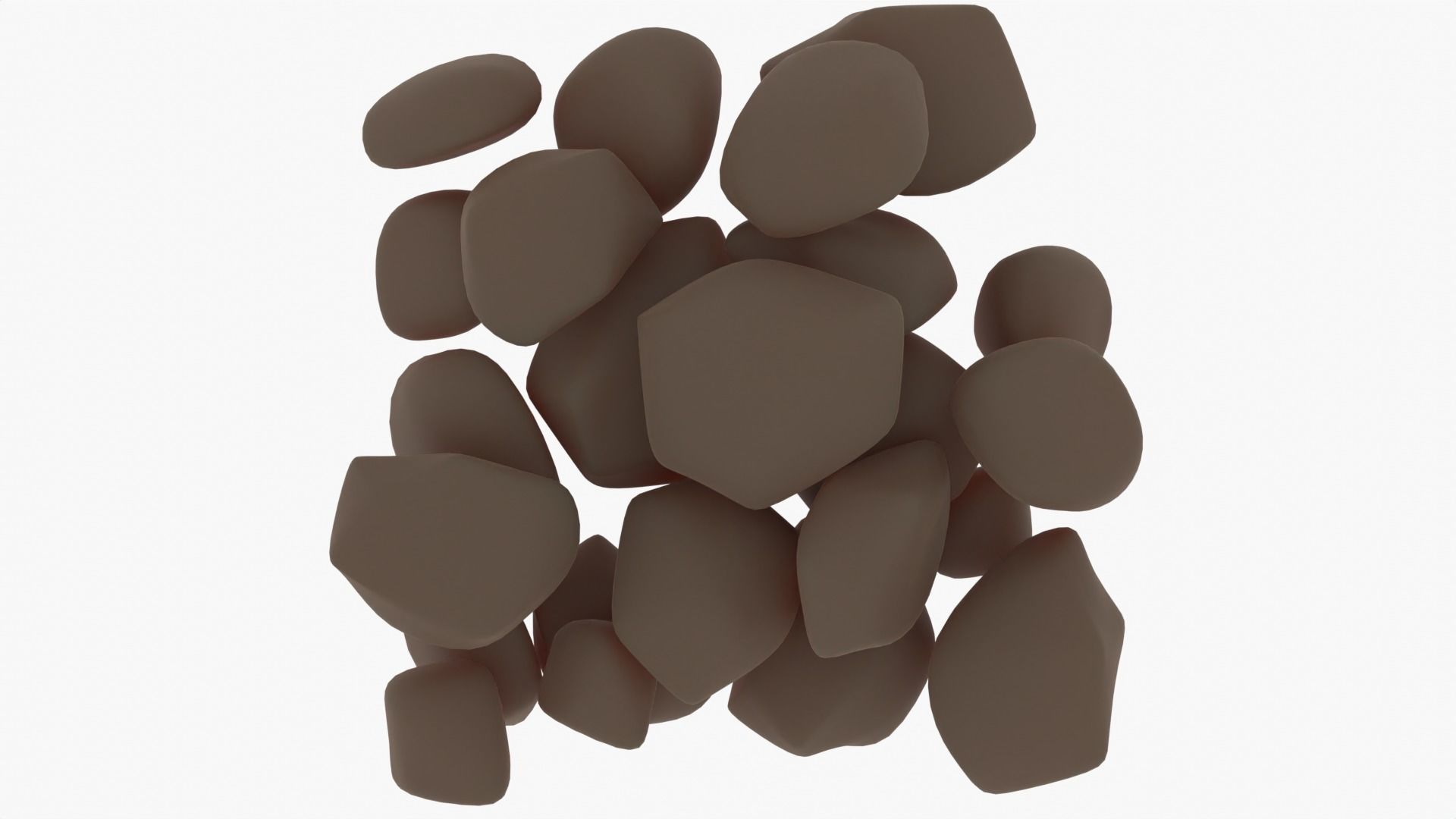 Basic Rocks 3D model | CGTrader