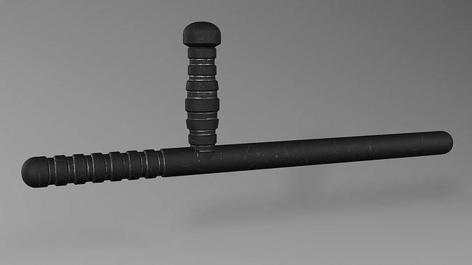 3D model Baton Nightstick VR / AR / low-poly | CGTrader