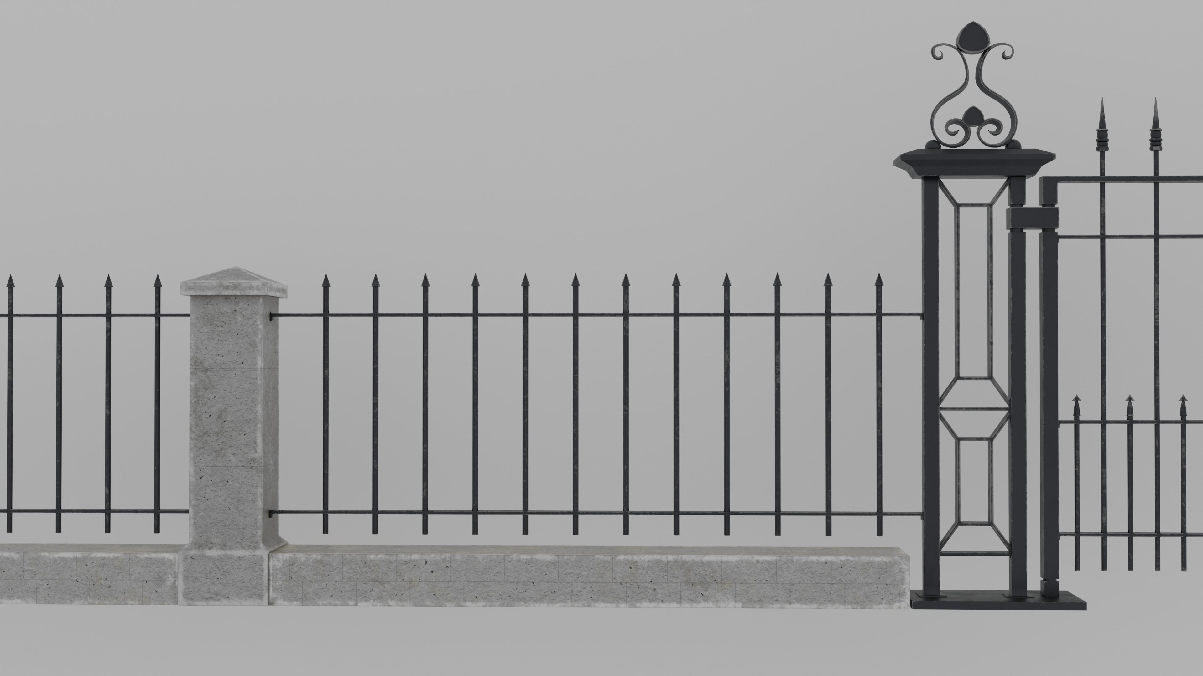 3D model Low Poly Cemetery Prop Collection for Environment Design VR ...