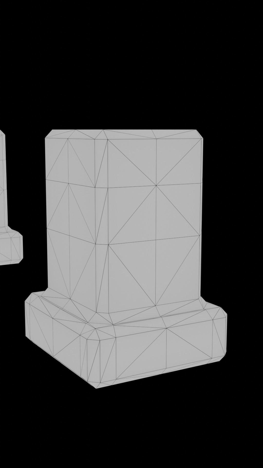 3D model Low Poly Cemetery Prop Collection for Environment Design VR ...