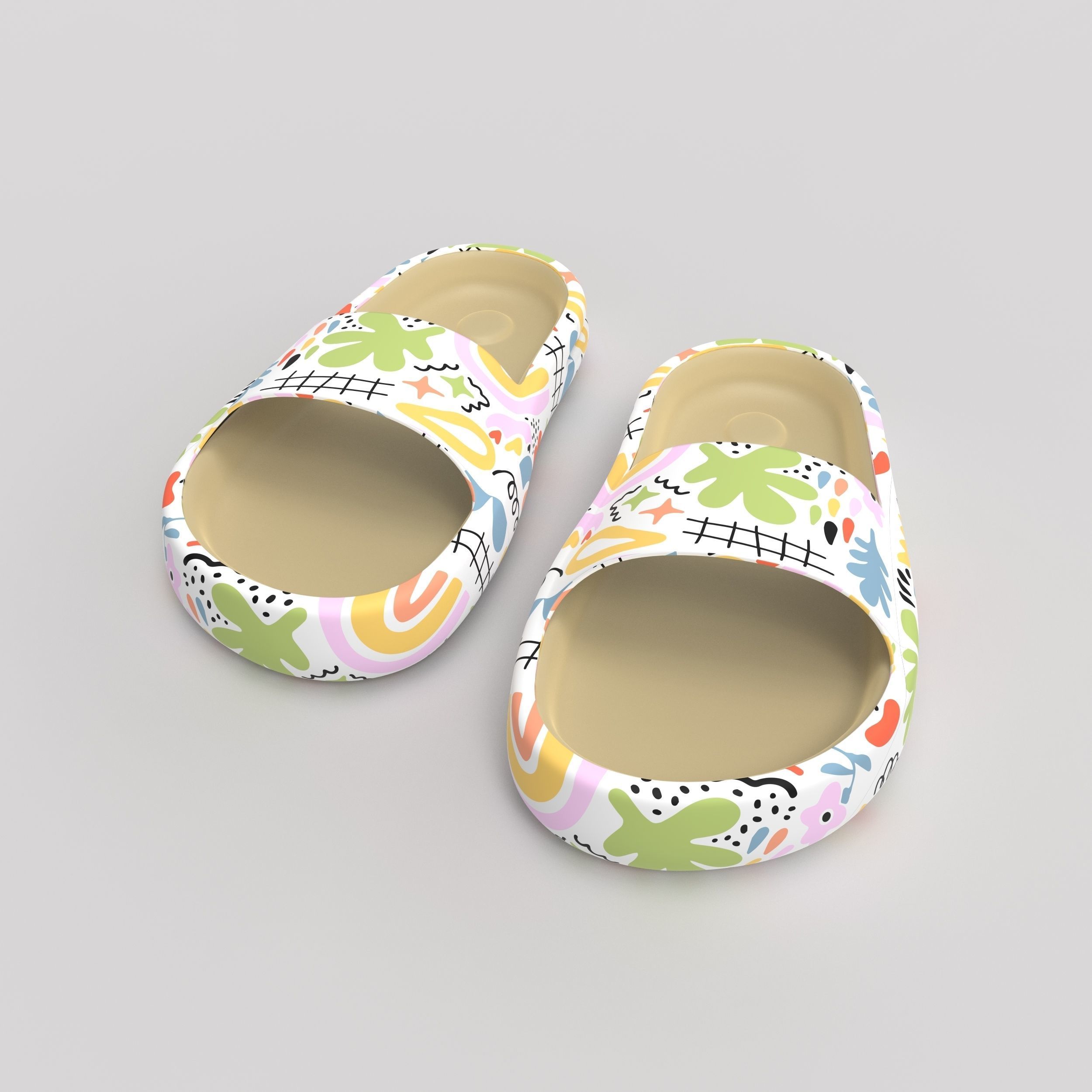 Flip-Flop Concept 3D model | CGTrader