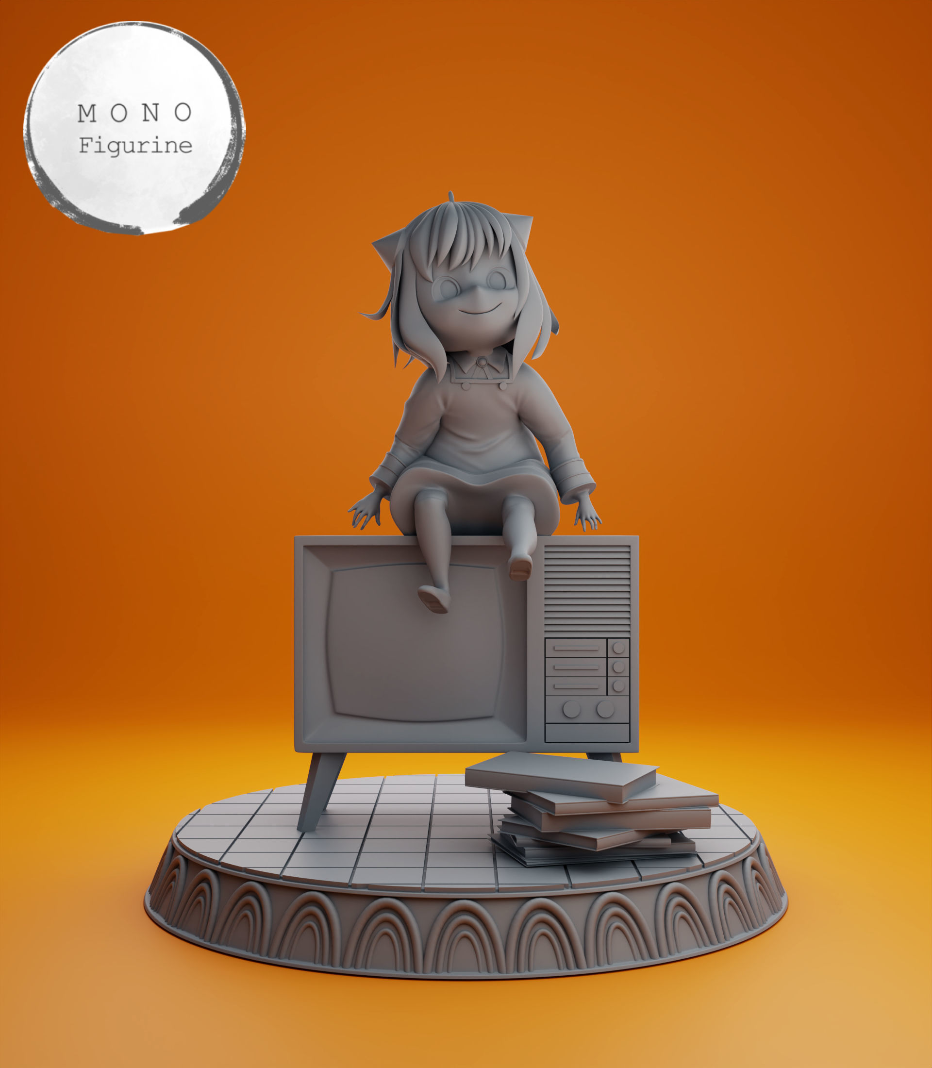Anya Forger 3D Print model 3D model 3D printable | CGTrader