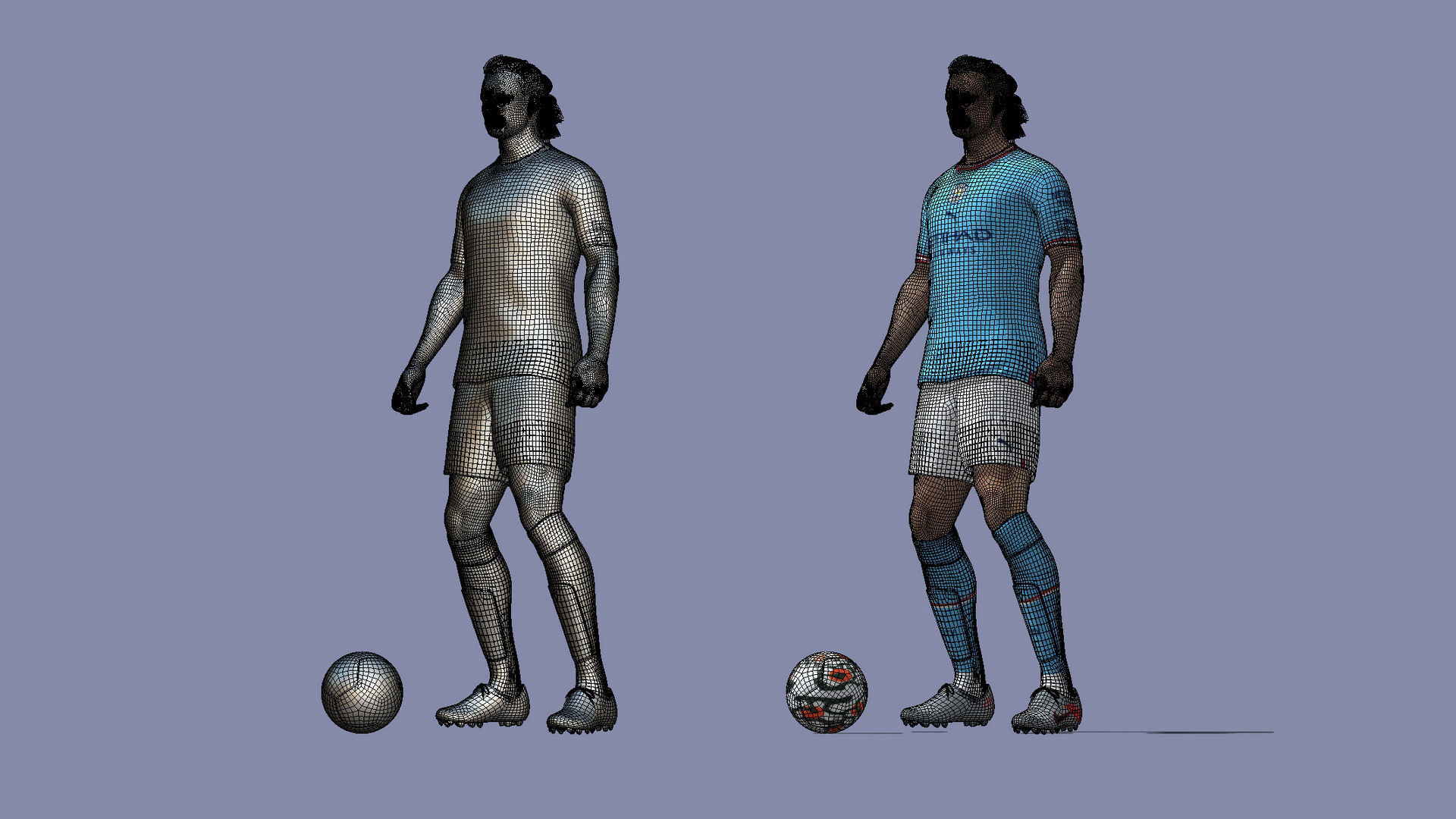3D Rigged Erling Haaland Manchester City 3D model animated rigged ...