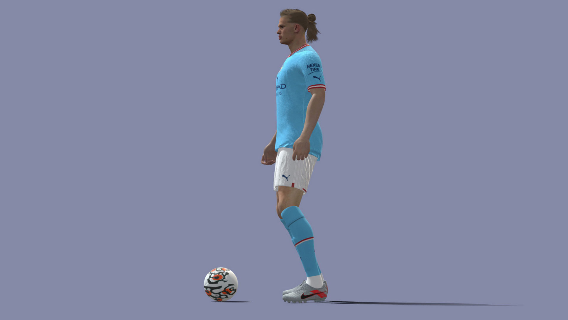 3D Rigged Erling Haaland Manchester City 3D model animated rigged ...