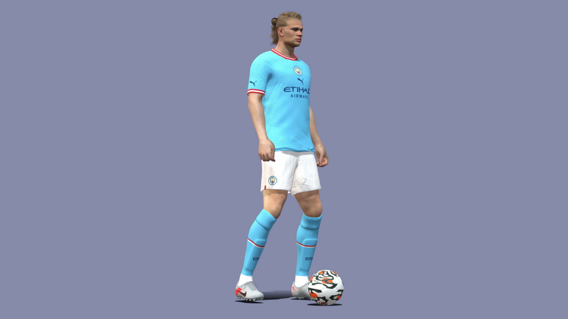 3D Rigged Erling Haaland Manchester City 3D model animated rigged ...