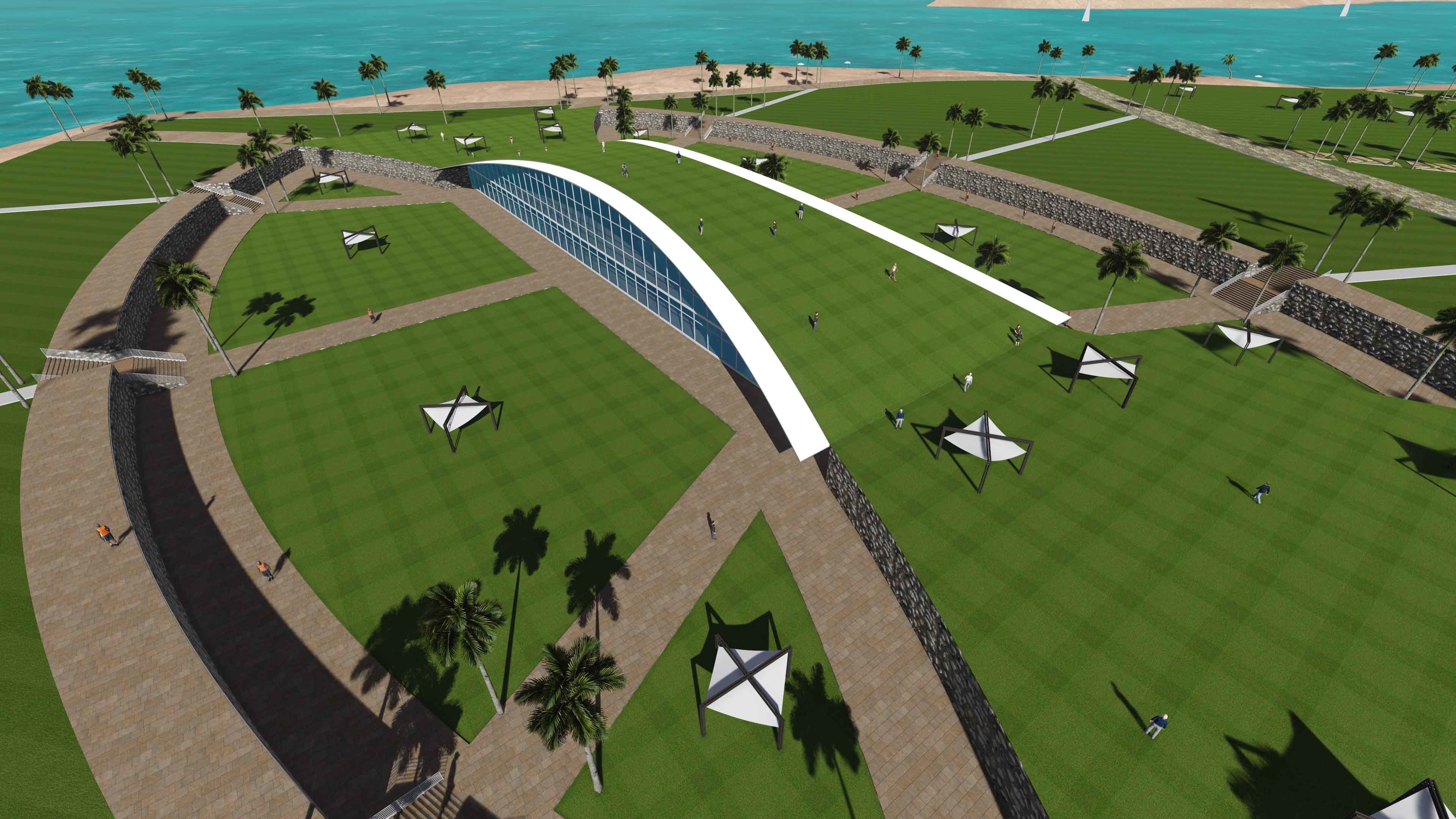 island resort 3D model | CGTrader