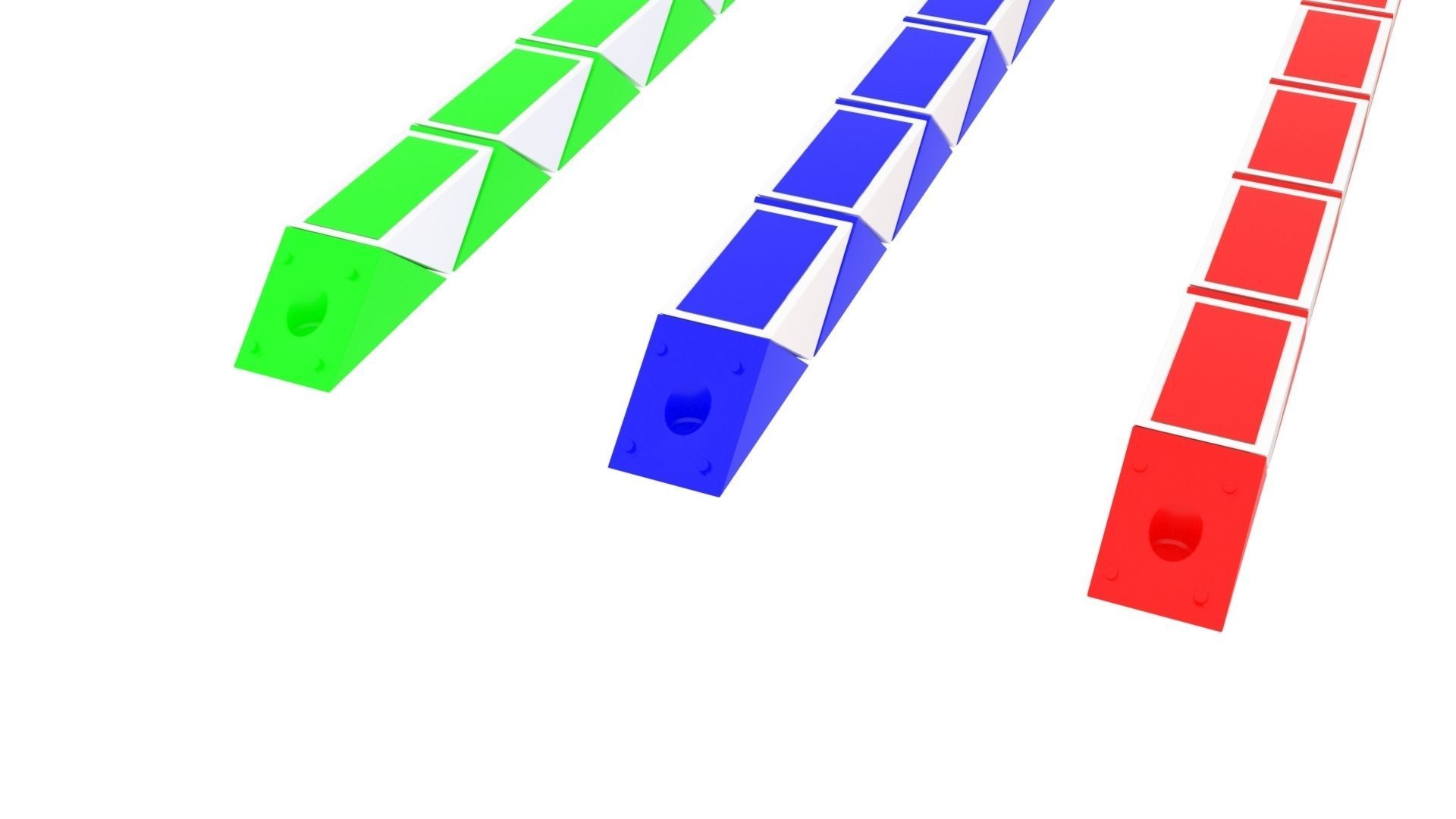 Snake Puzzles 3D model | CGTrader