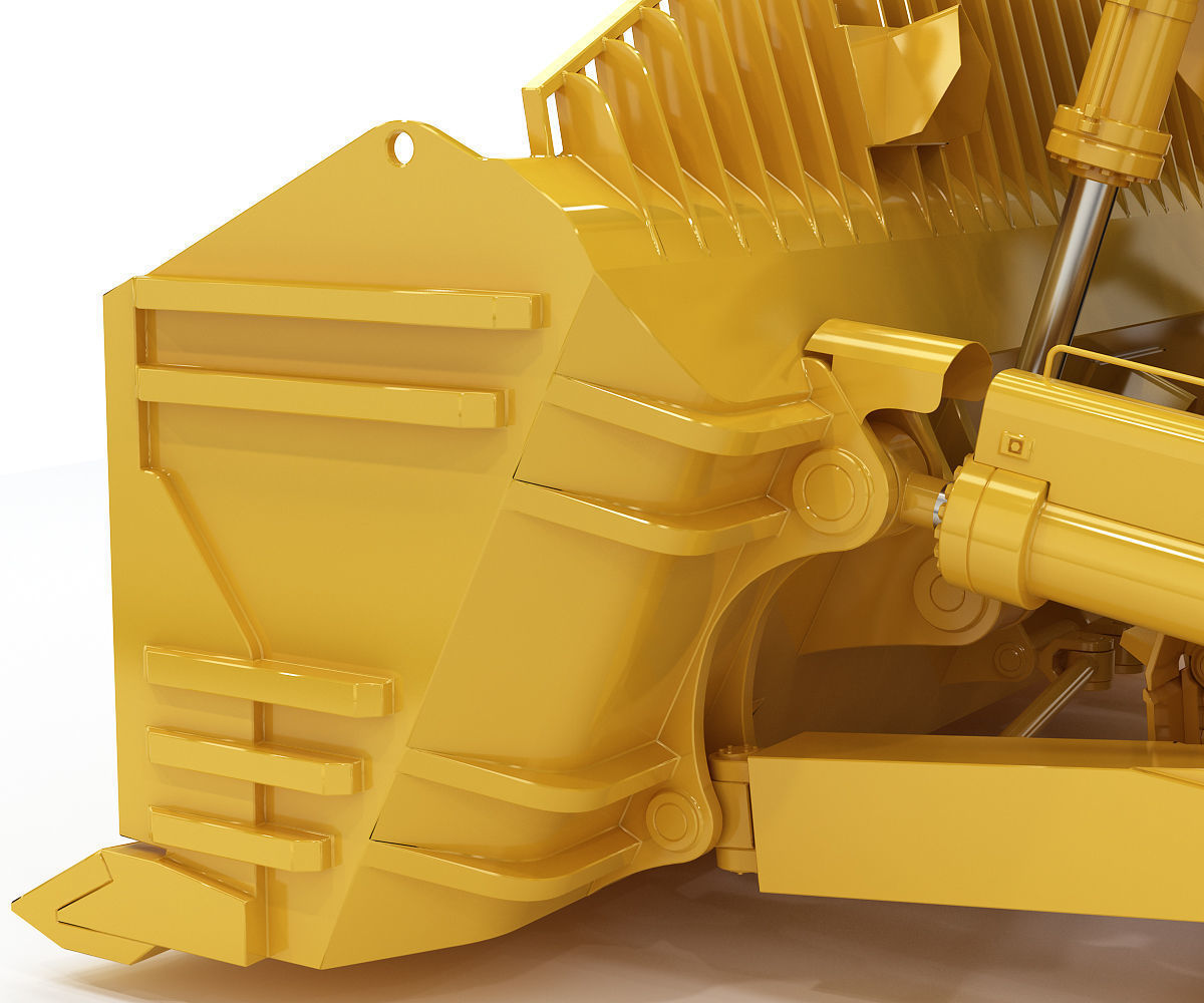 Super dozer Komatsu d575 3D model | CGTrader
