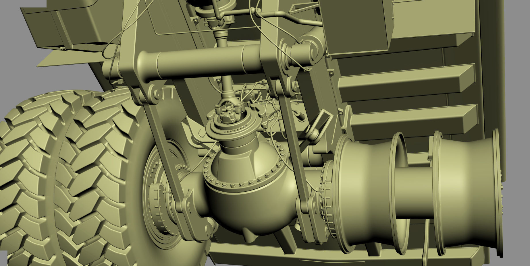 Komatsu HD605-8 Rigid Dump Truck 3D model | CGTrader