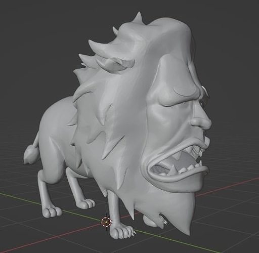 One Piece Manticore 3D model 3D printable | CGTrader