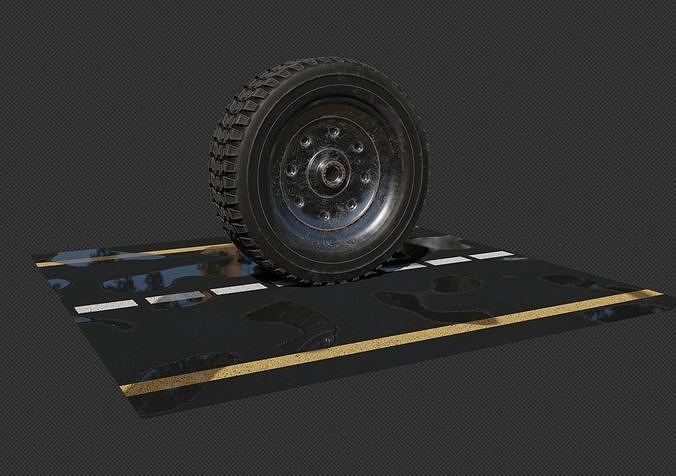 Car Tire with 4k textures free to use free 3D model | CGTrader