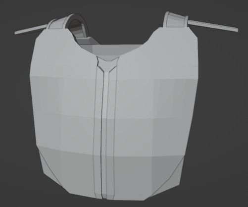 My MK-27 V2 Chest Piece 3D model | CGTrader