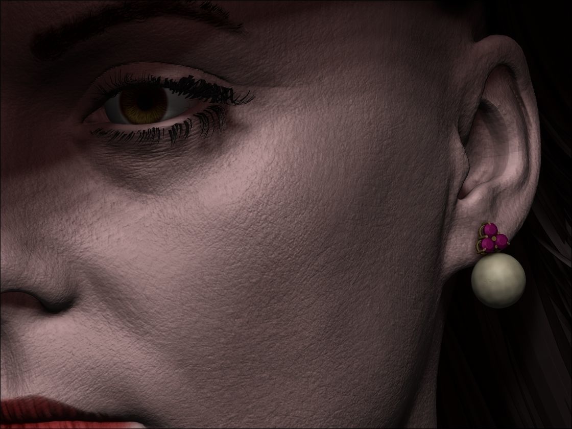 LADY ALCINA DIMITRESCU EXCITING BODY 3D model | CGTrader