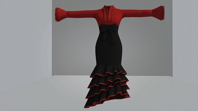 Sexy Tight Package Hip Skirt Cartoon Costume Suit 3d Model Cgtrader