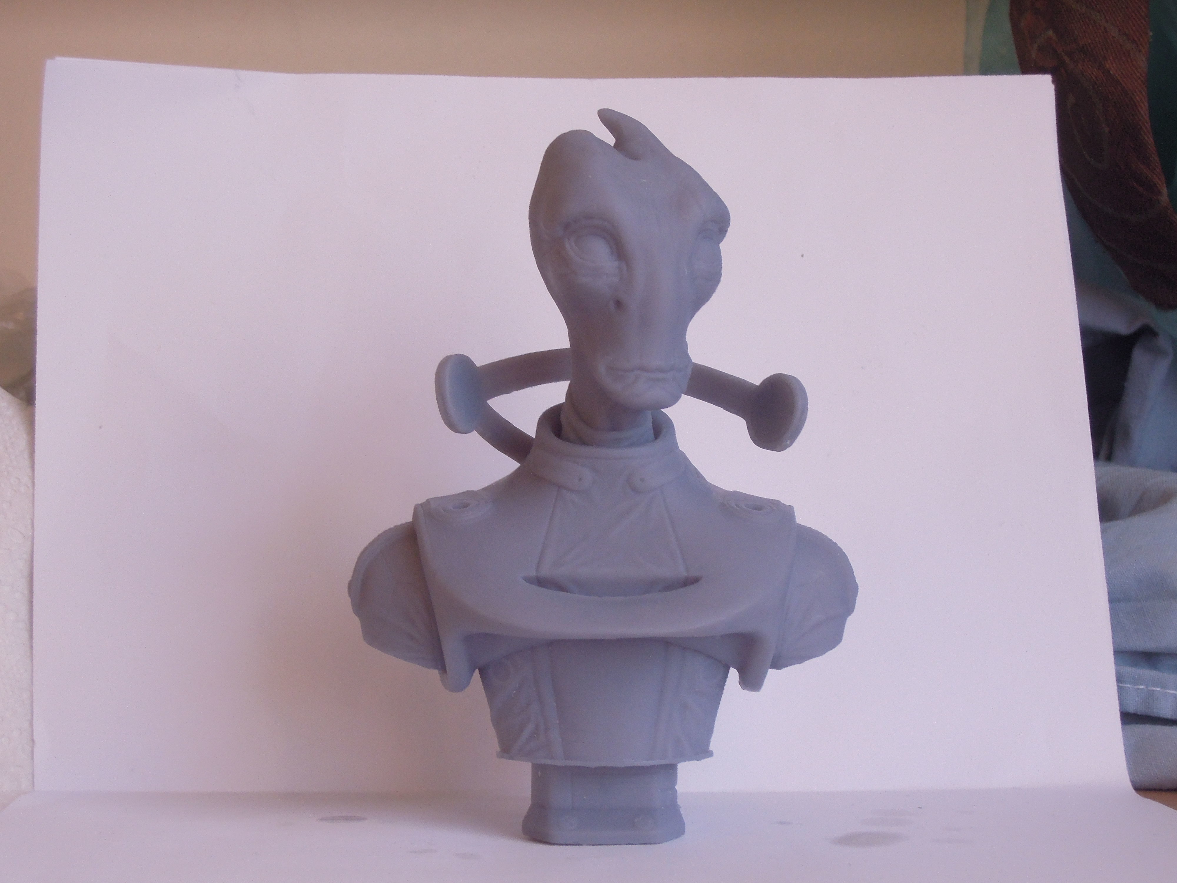 Mordin Solus Mass Effect Bust 3d Printing 3d Model 3d Printable Cgtrader