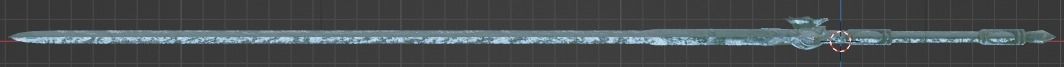 AO BARA SWORD 3D print model - BLUE ROSE SWORD - made in Blender 3D ...