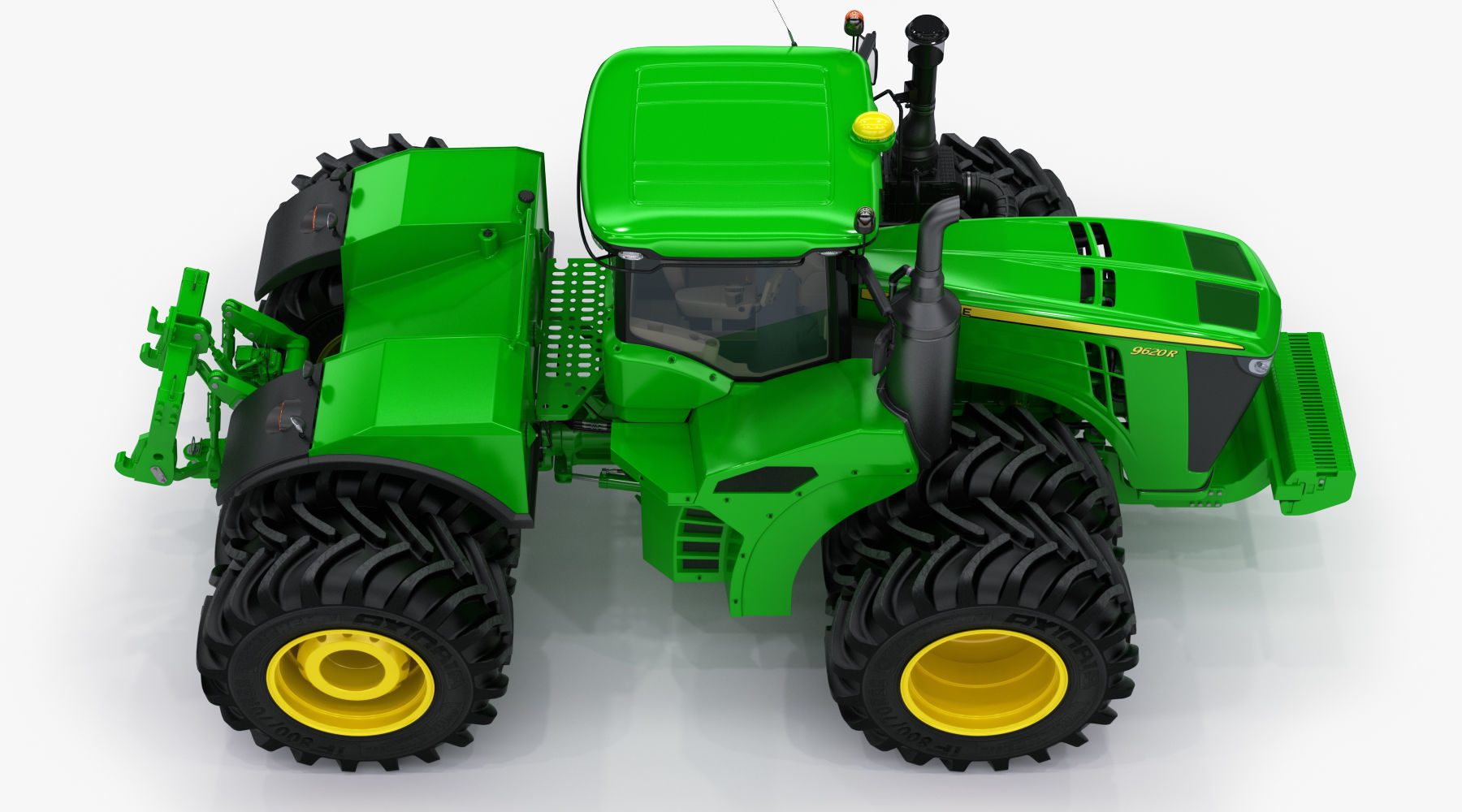 John Deere 9620R Power Tractor 3D model | CGTrader